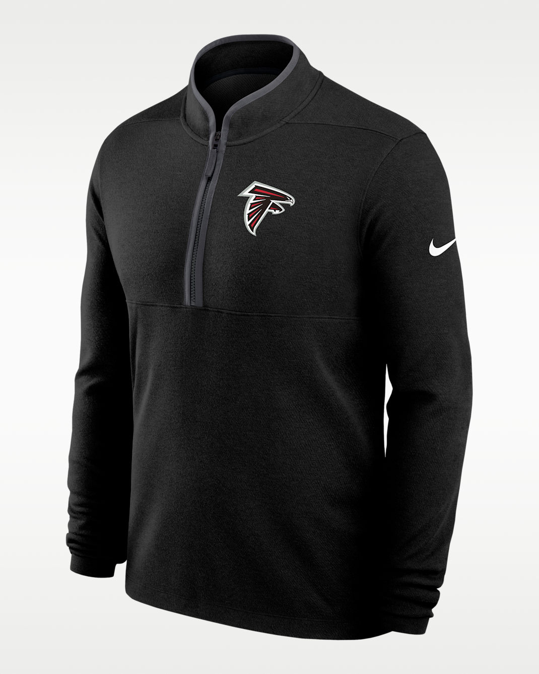 Playera de manga larga Nike Dri-FIT de la NFL de medio cierre para ...