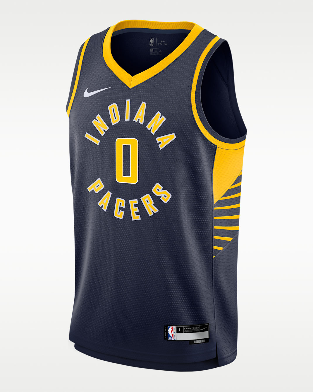 Tyrese Haliburton Indiana Pacers 2024/25 Icon Edition Big Kids' Nike ...