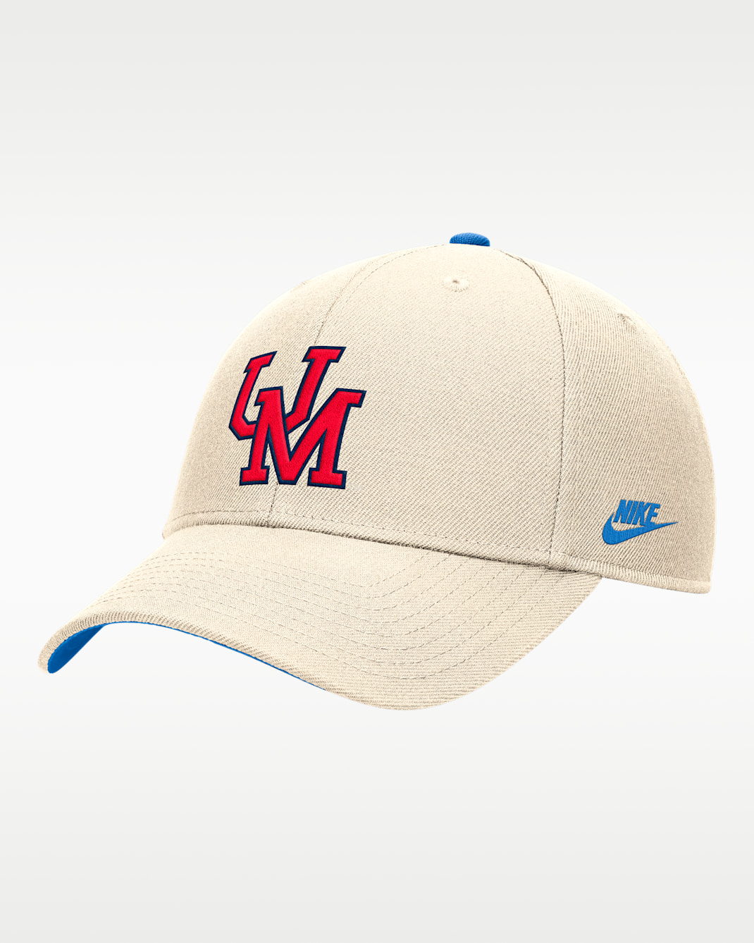 Gorra universitaria Nike ajustable para hombre Ole Miss Rise. Nike.com