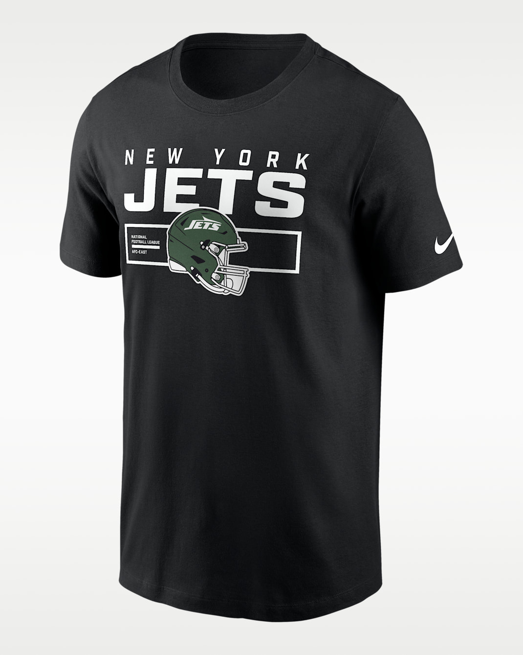 Playera de la NFL Nike para hombre New York Jets Helmet Essential. Nike.com