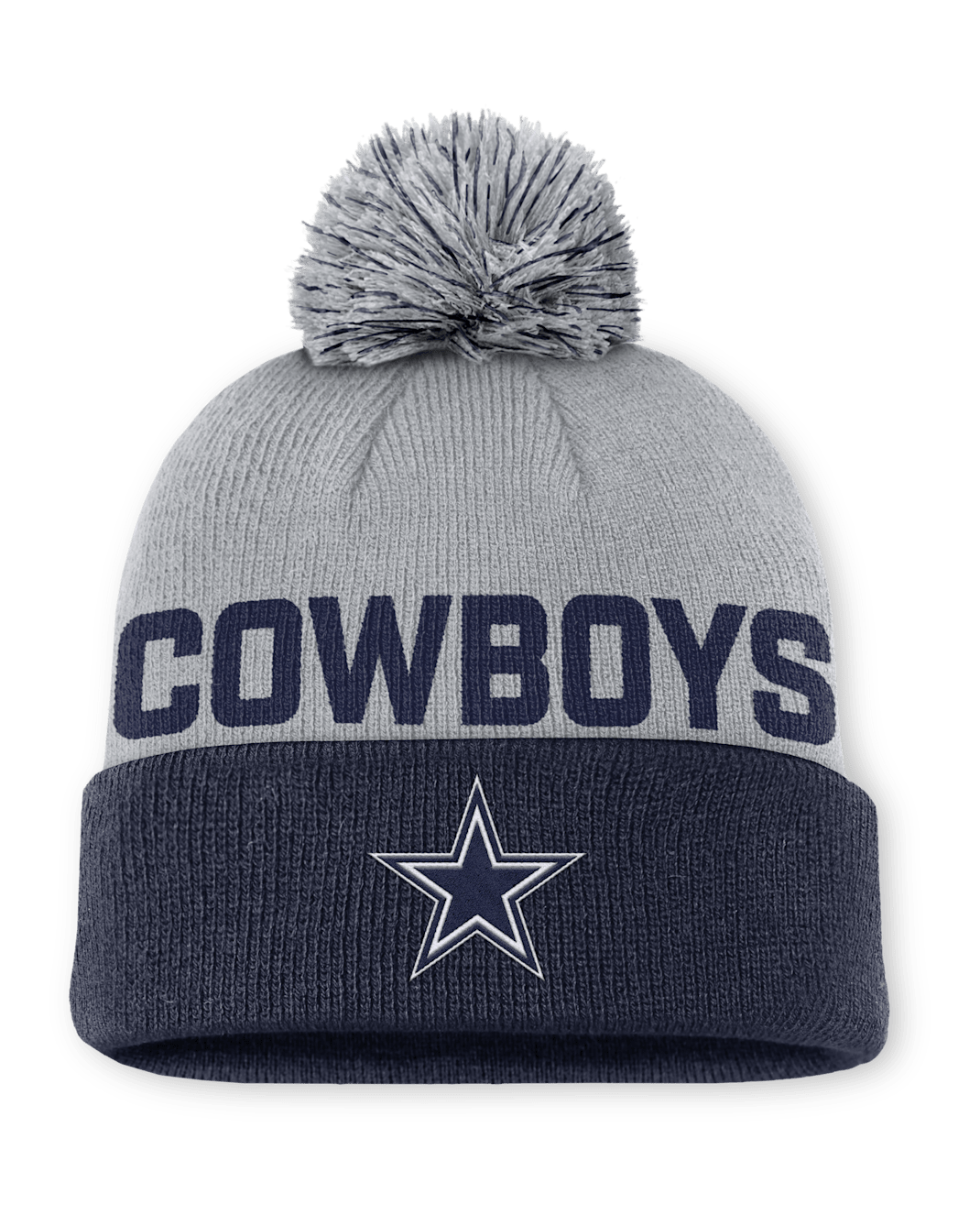 Dallas Cowboys Peak Men's Nike NFL Cuffed Pom Beanie. Nike.com