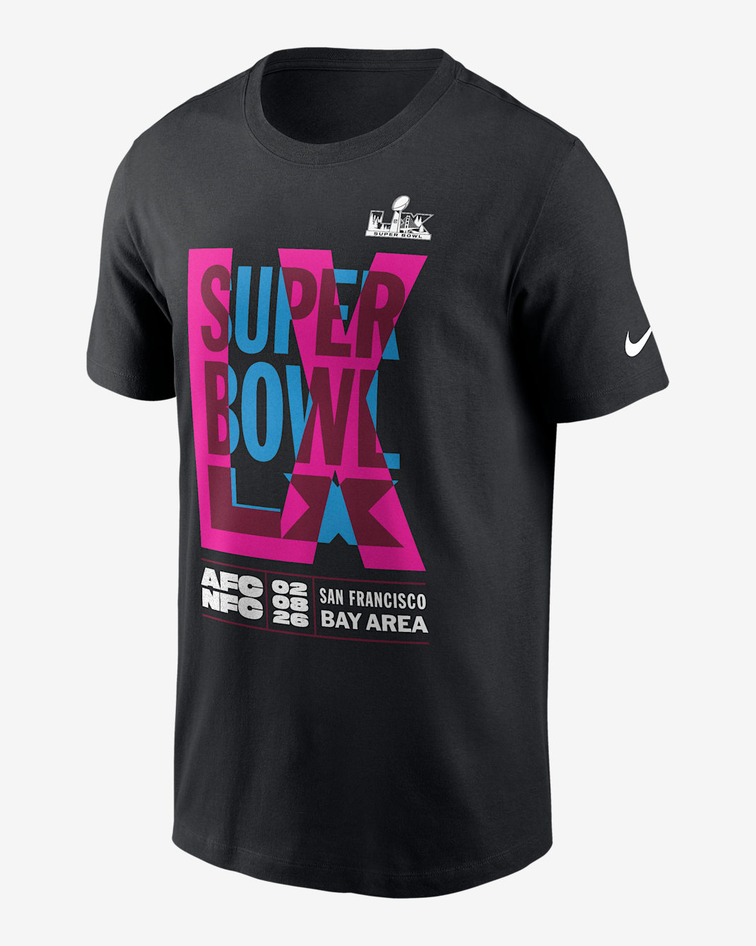 Super Bowl LX Men's Nike NFL Essential T-Shirt. Nike.com