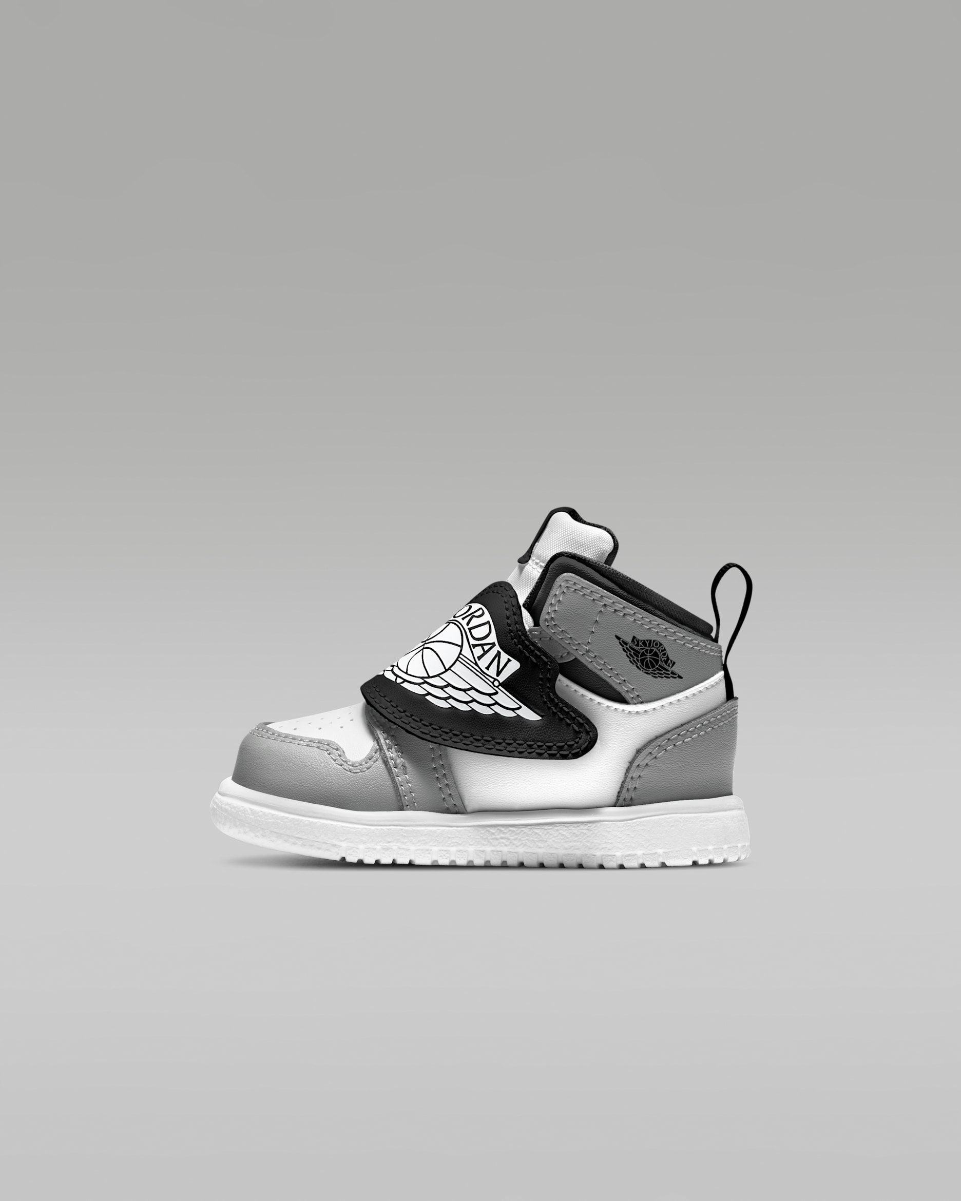 Sky Jordan 1 Baby and Toddler Shoe. Nike BG