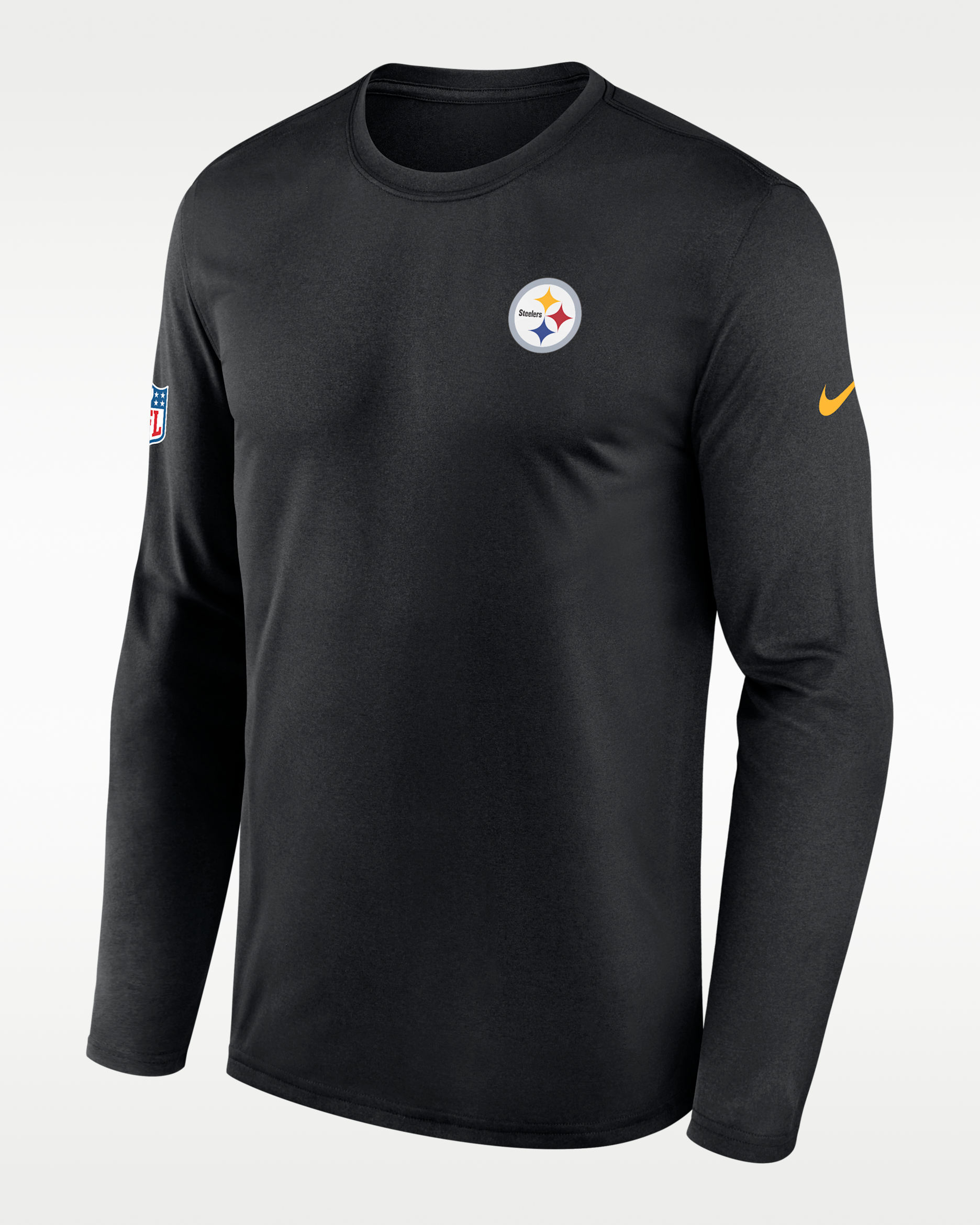 Pittsburgh Steelers Legend Small Logo Men's Nike Dri-FIT NFL Long ...