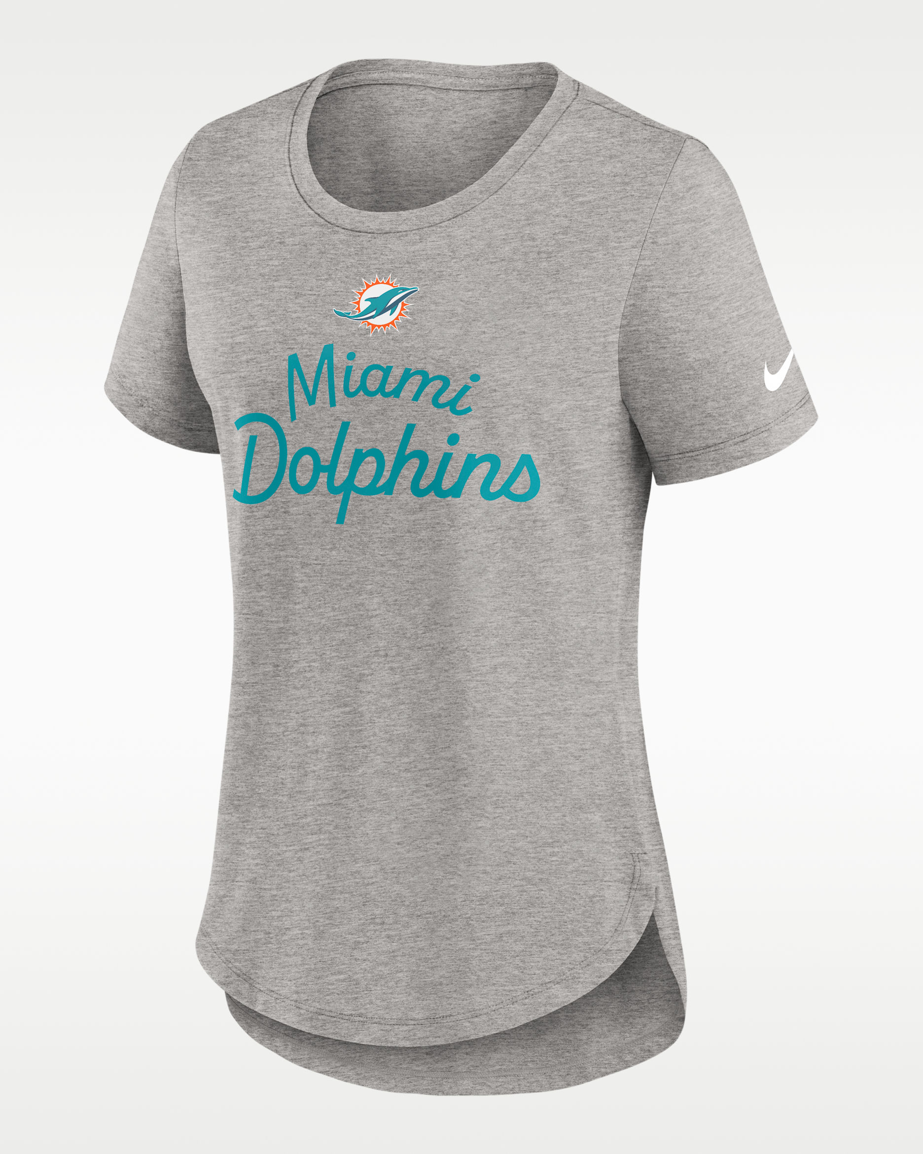 Miami Dolphins Script Women's Nike NFL T-Shirt. Nike.com