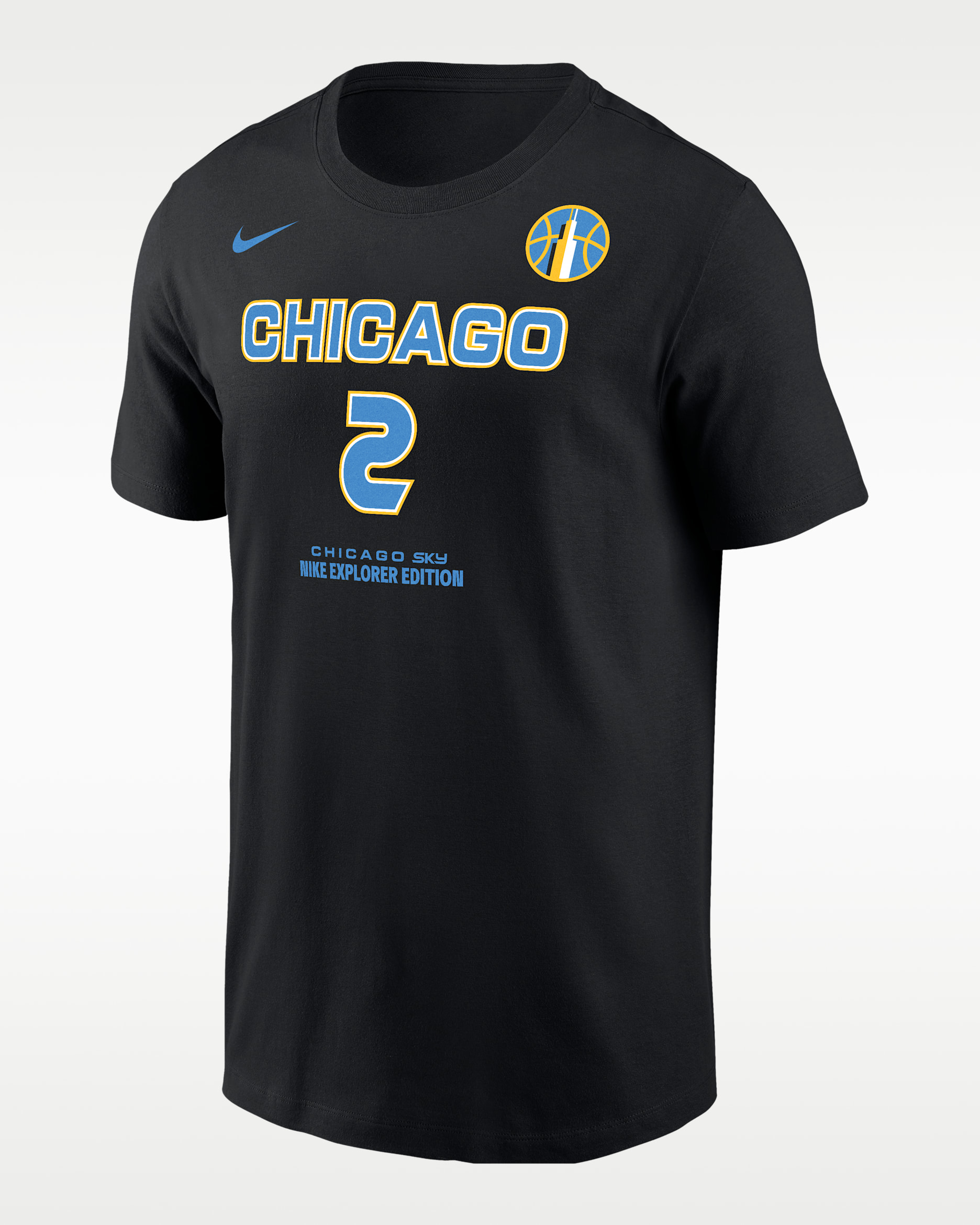 Playera Nike de la WNBA para hombre Hailey Van Lith Chicago Sky. Nike.com