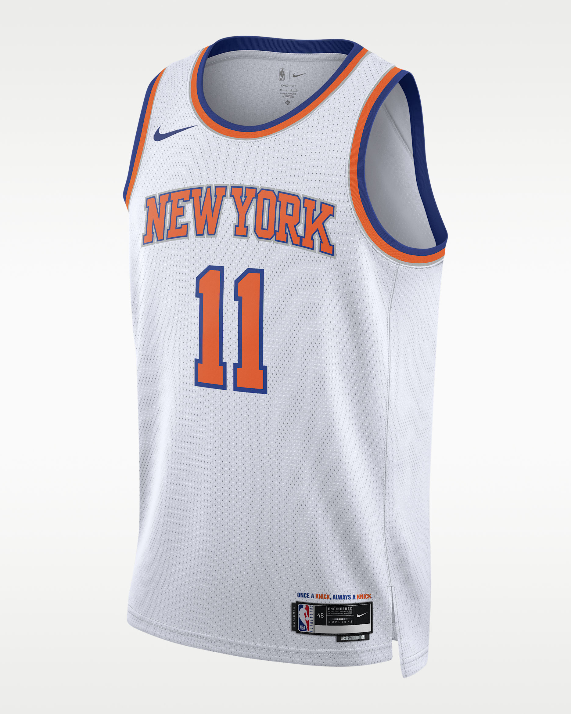 New York Knicks Association Edition Men's Nike Dri-FIT NBA Swingman ...
