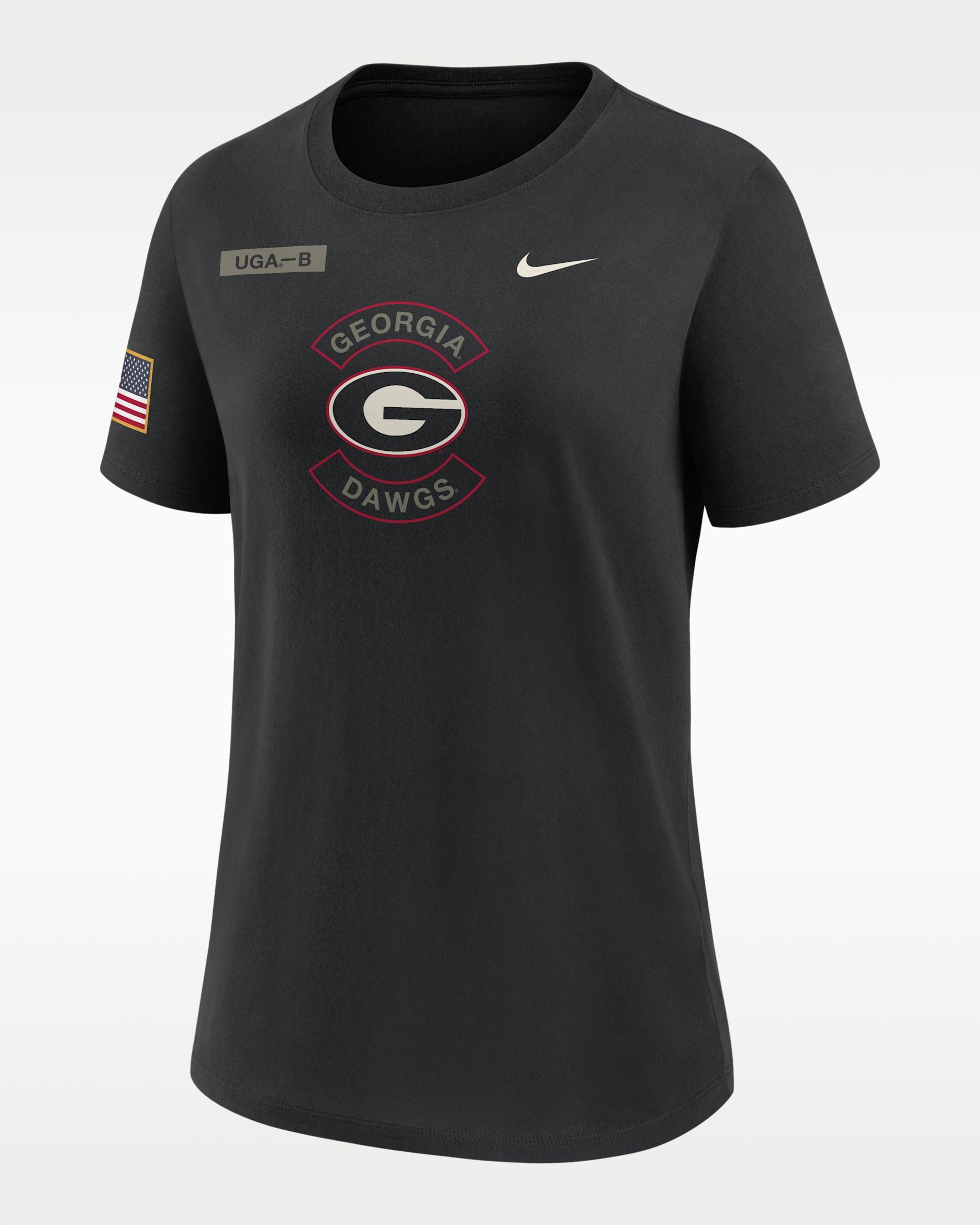 Georgia Military Appreciation Women's Nike Dri-FIT College T-Shirt ...
