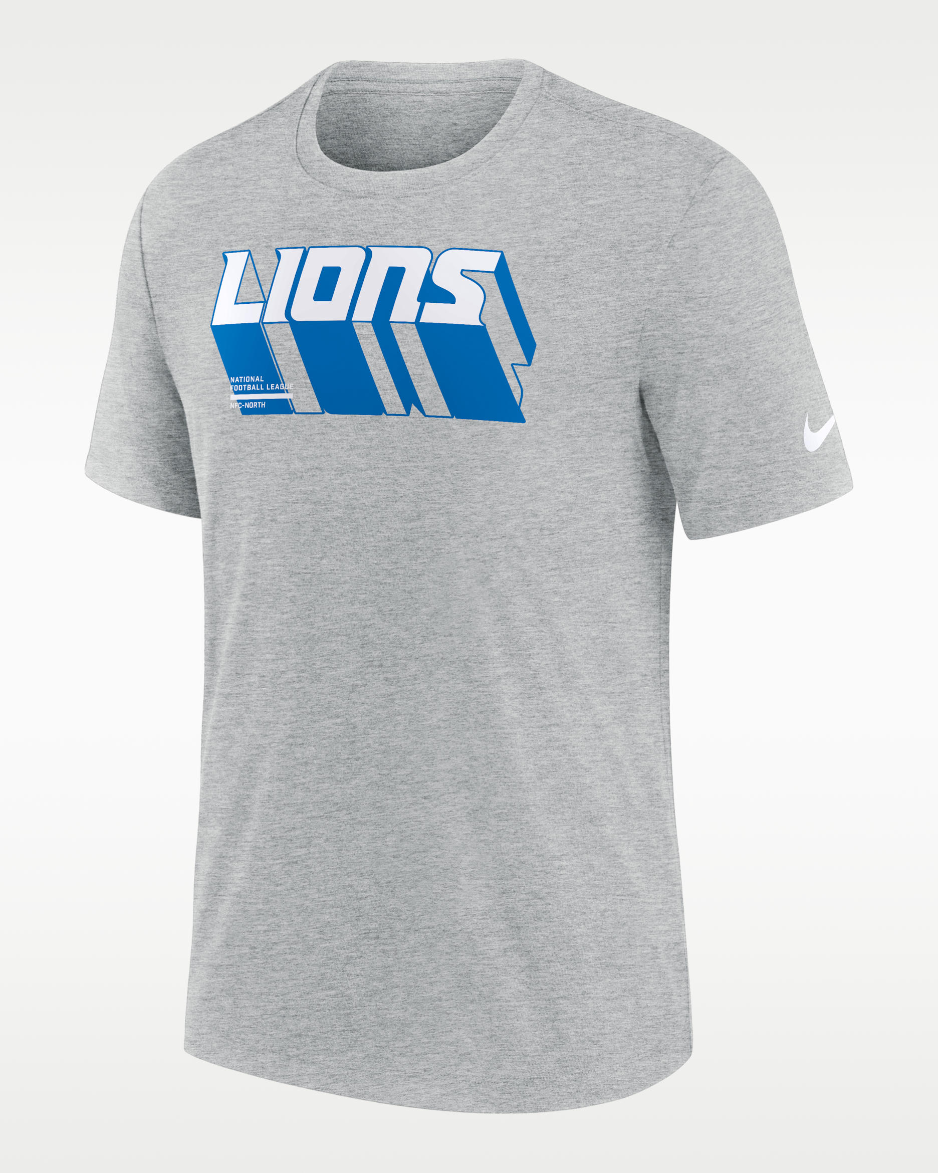 Detroit Lions Long Pass Men's Nike NFL T-Shirt. Nike.com