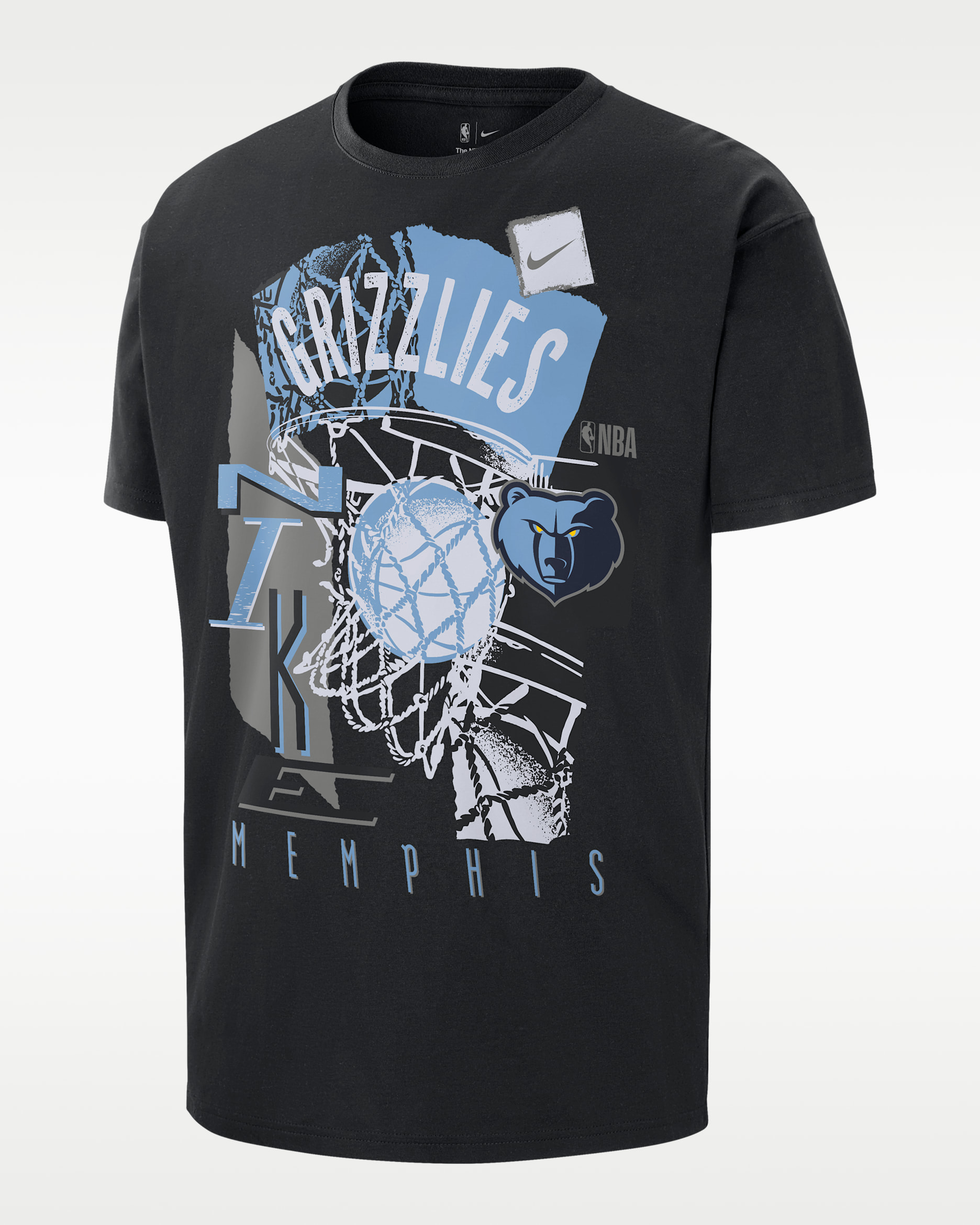 Memphis Grizzlies Courtside Samarreta Nike NBA Vintage - Home. Nike ES