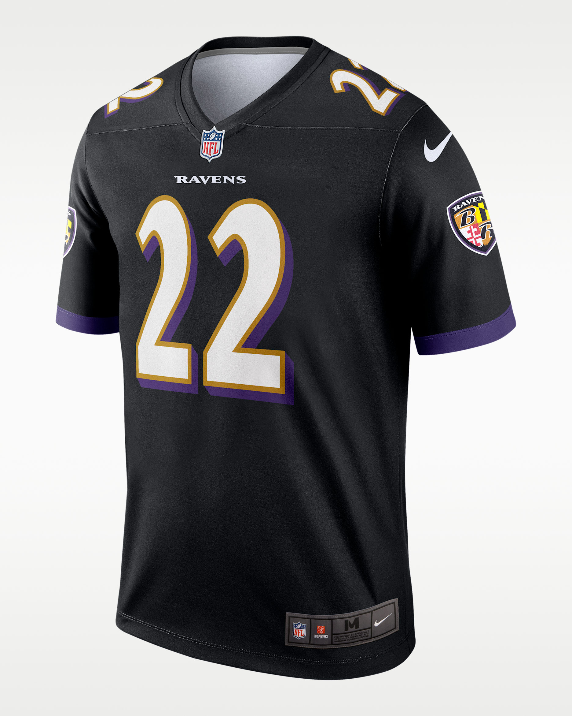 Derrick Henry Baltimore Ravens Men's Nike Dri-FIT NFL Legend Jersey ...