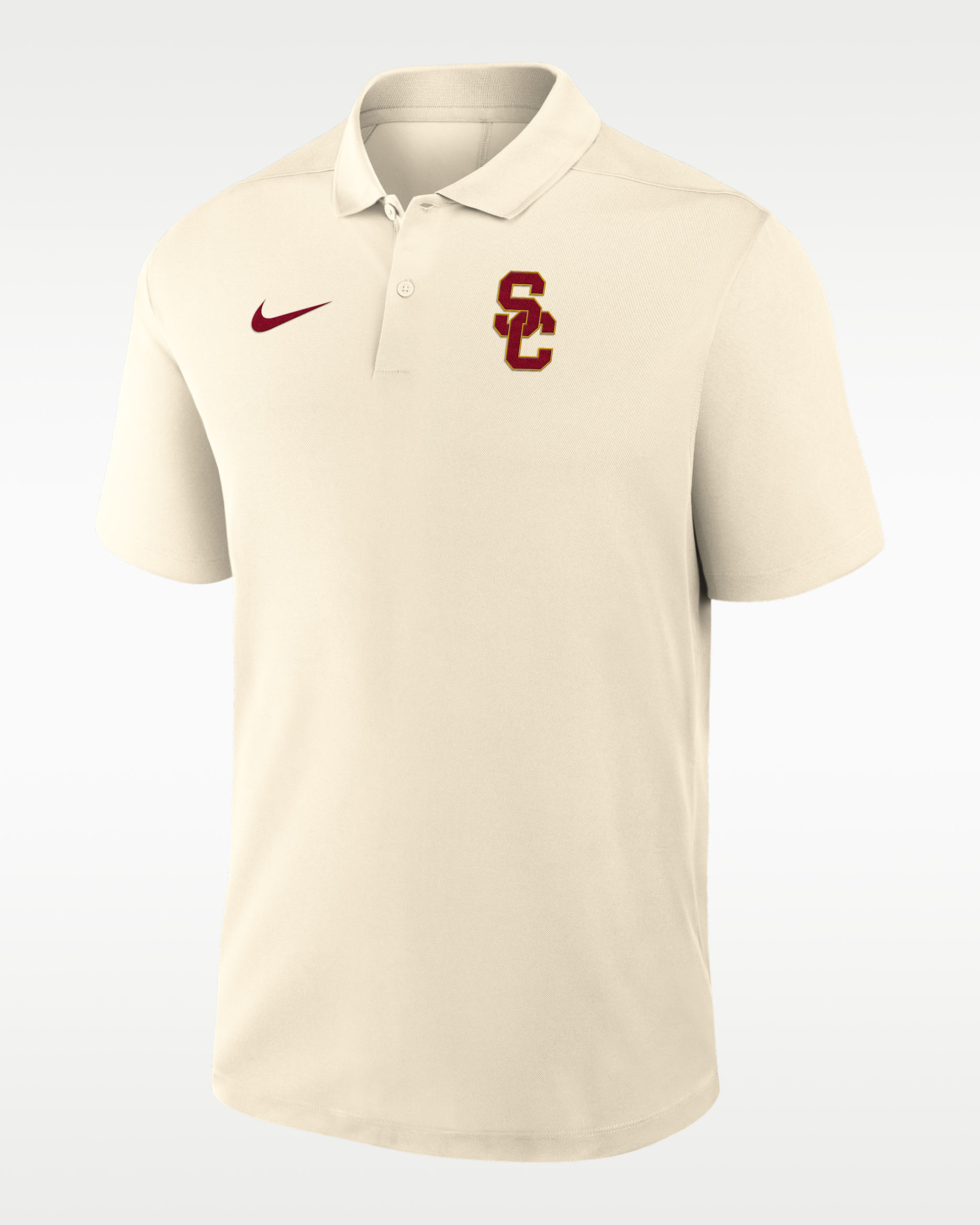 Polo universitario Nike Dri-FIT para hombre USC Victory Primary Logo ...