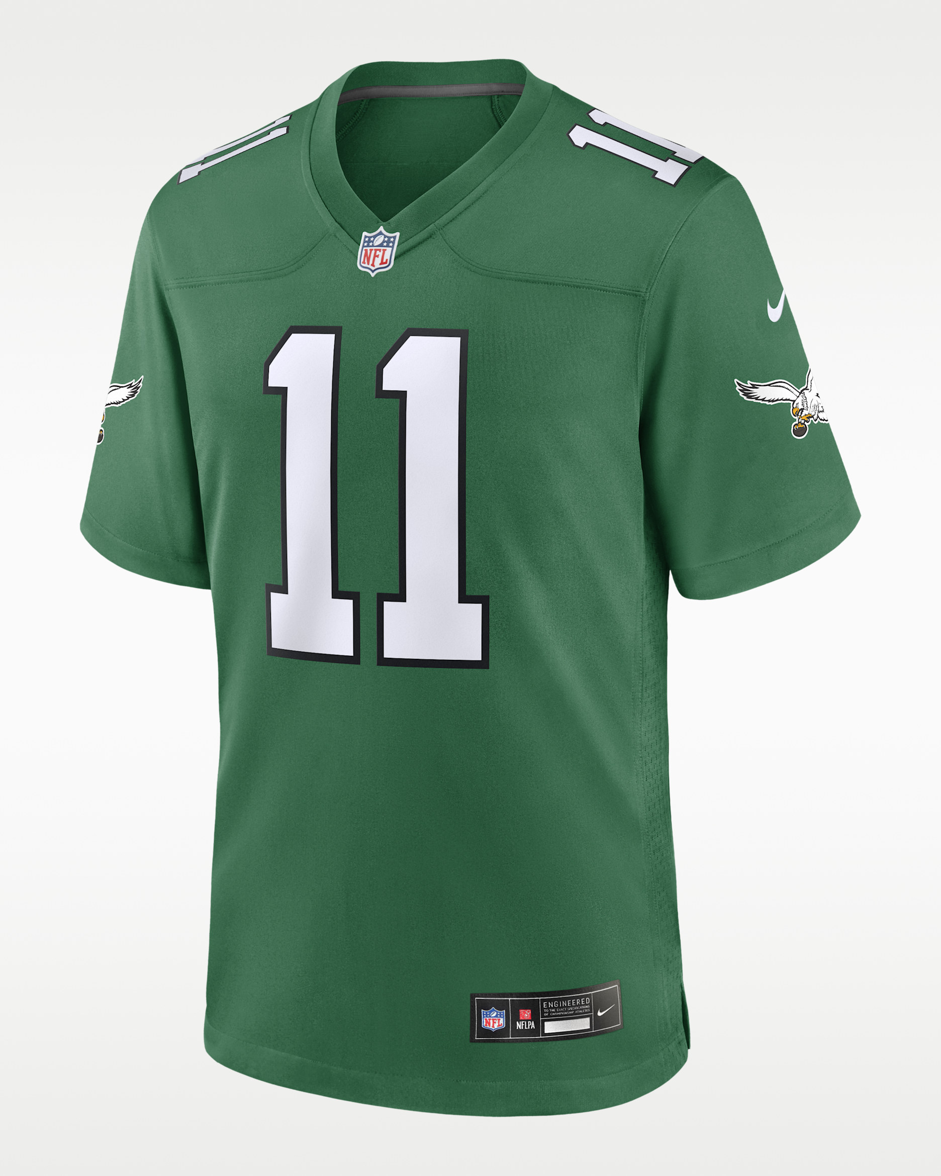 A.J. Brown Philadelphia Eagles Men's Nike NFL Game Football Jersey ...