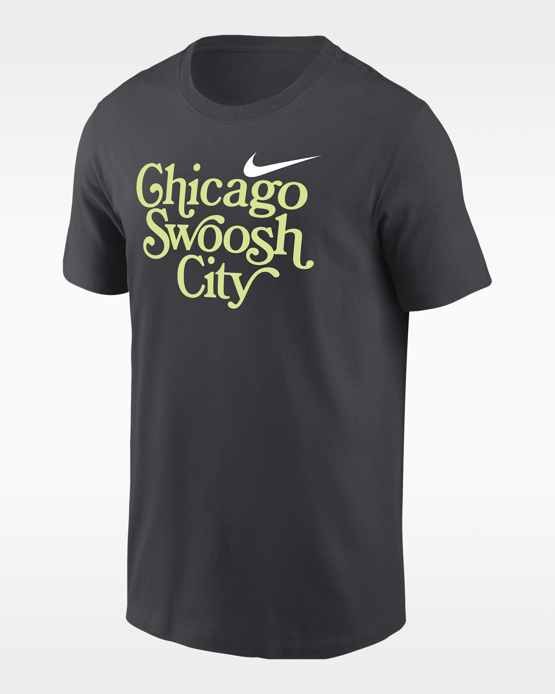 Playera de manga corta para hombre Nike Swoosh Cities Chicago. Nike.com