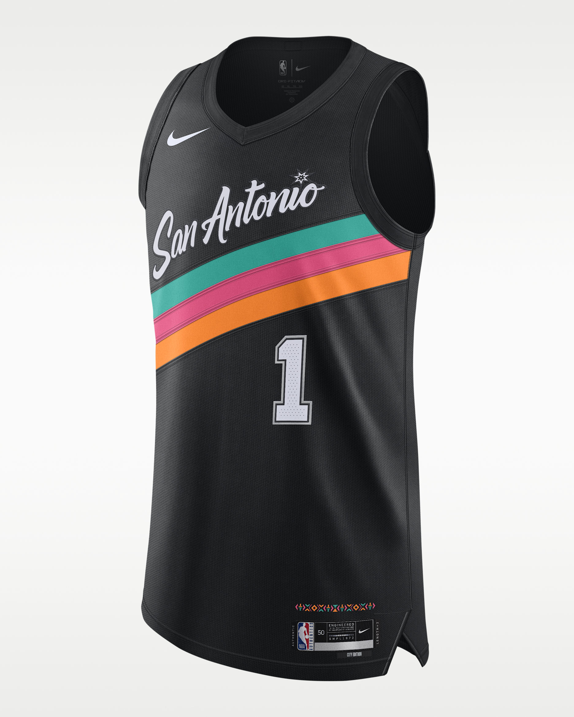 Victor Wembanyama San Antonio Spurs City Edition Men's Nike Dri-FIT ADV ...