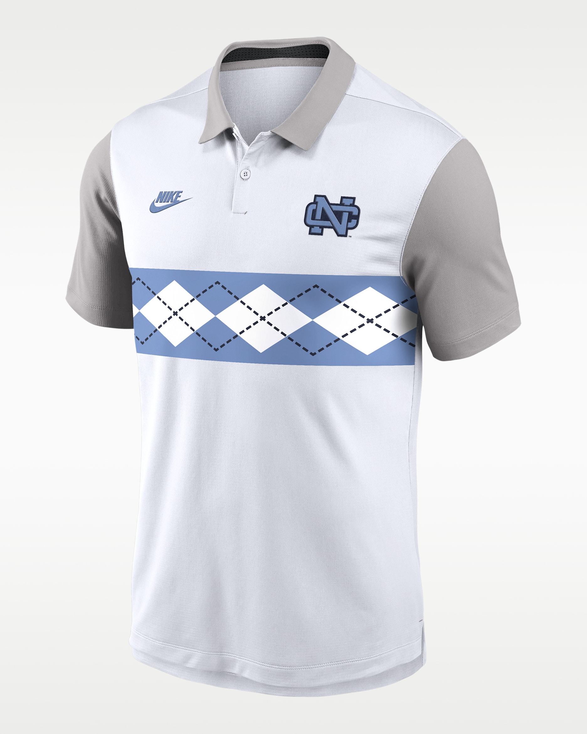 Polo universitario Nike Dri-FIT para hombre North Carolina Athletic ...
