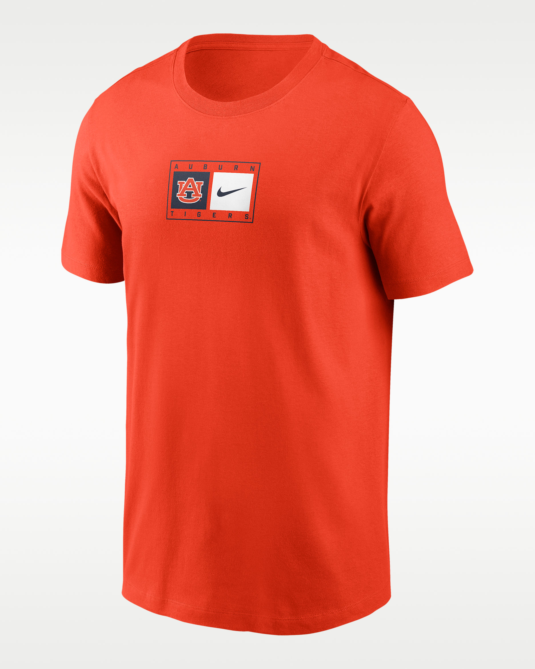 Playera universitaria Nike para hombre Auburn Campus Logo Swoosh. Nike.com