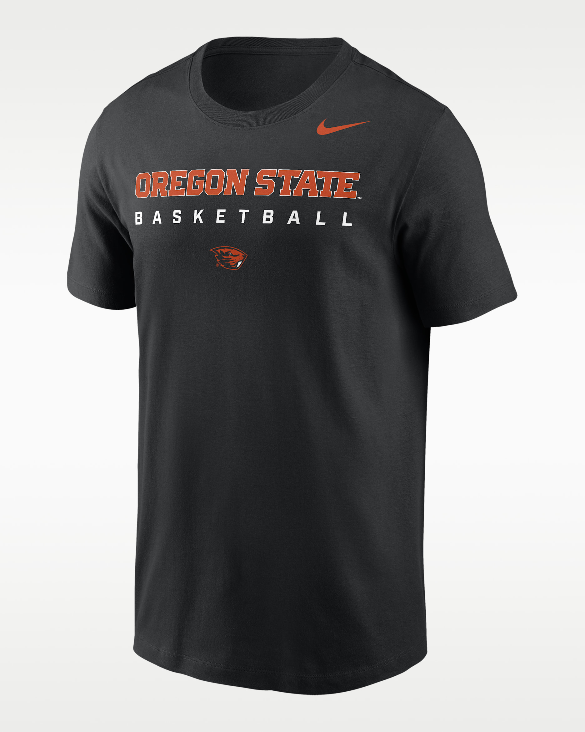 Playera de manga corta de básquetbol para hombre Oregon State Beavers ...