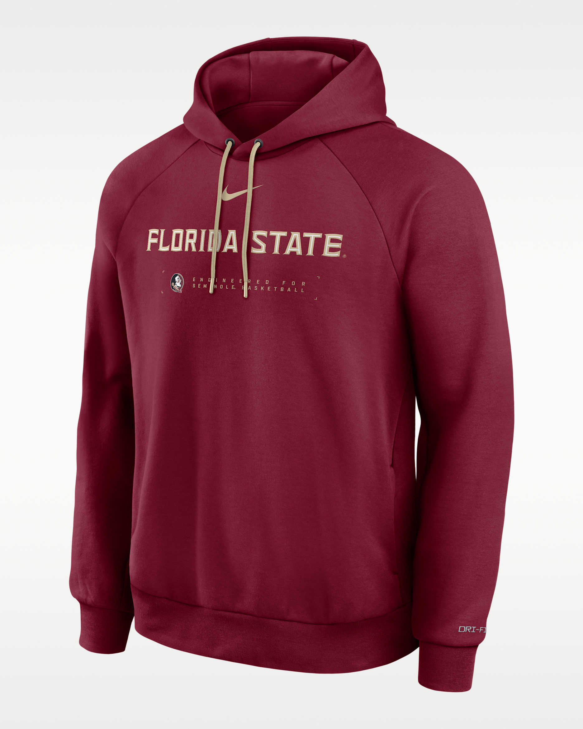 Sudadera con gorro sin cierre Nike Dri-FIT para hombre Florida State ...