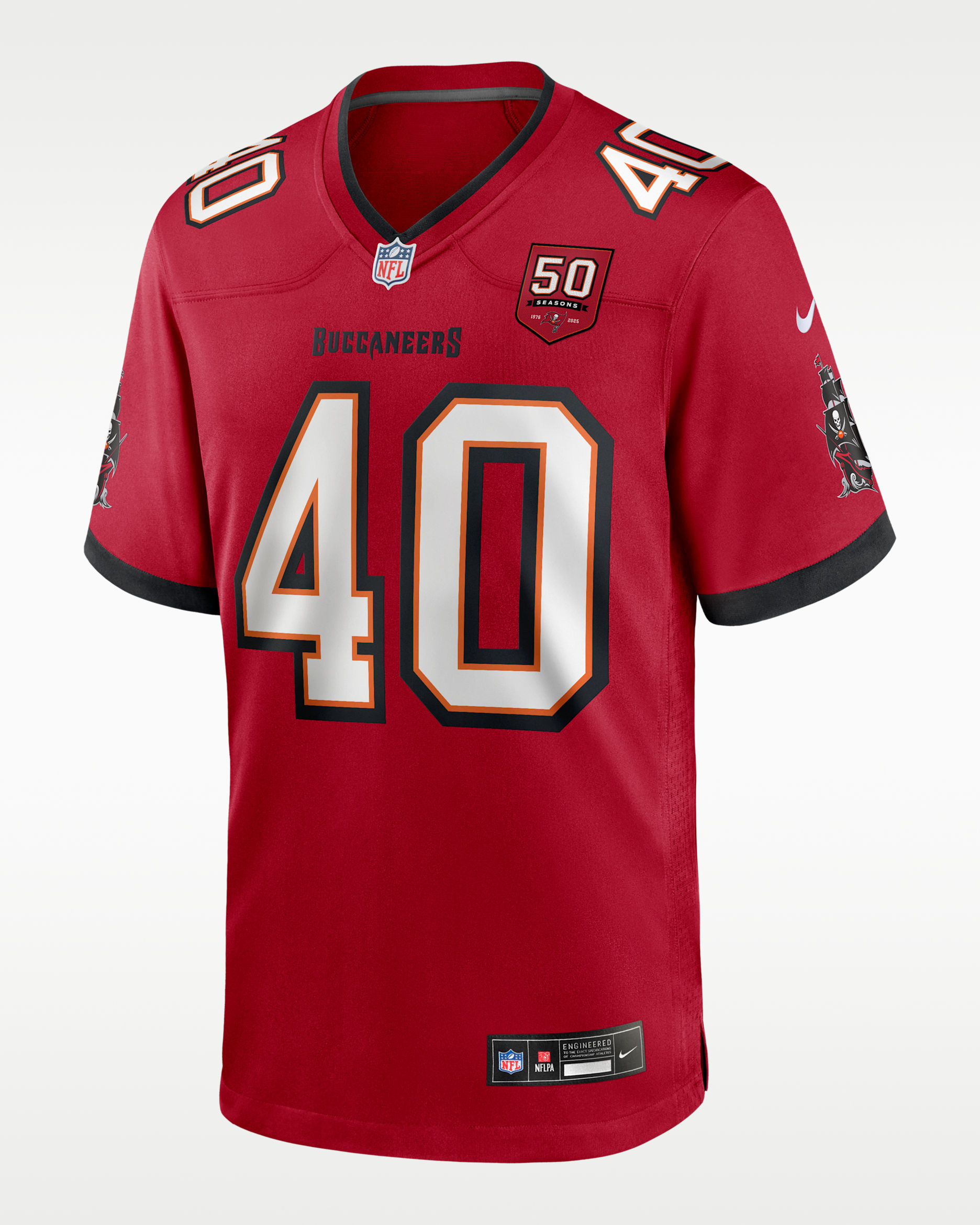 Jersey Nike de la NFL Game para hombre Mike Alstott Tampa Bay ...