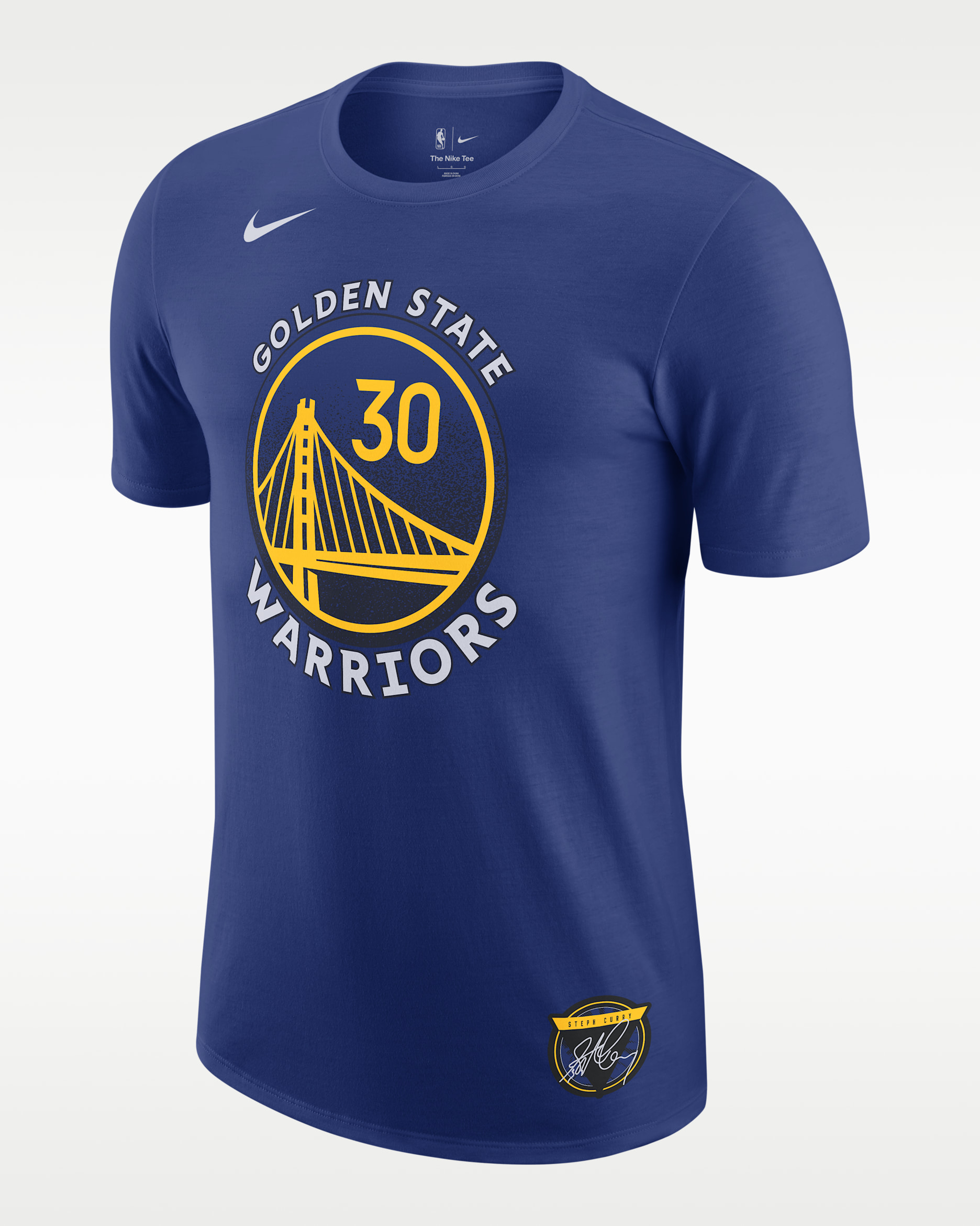 Playera Nike de la NBA para hombre Stephen Curry Golden State Warriors ...