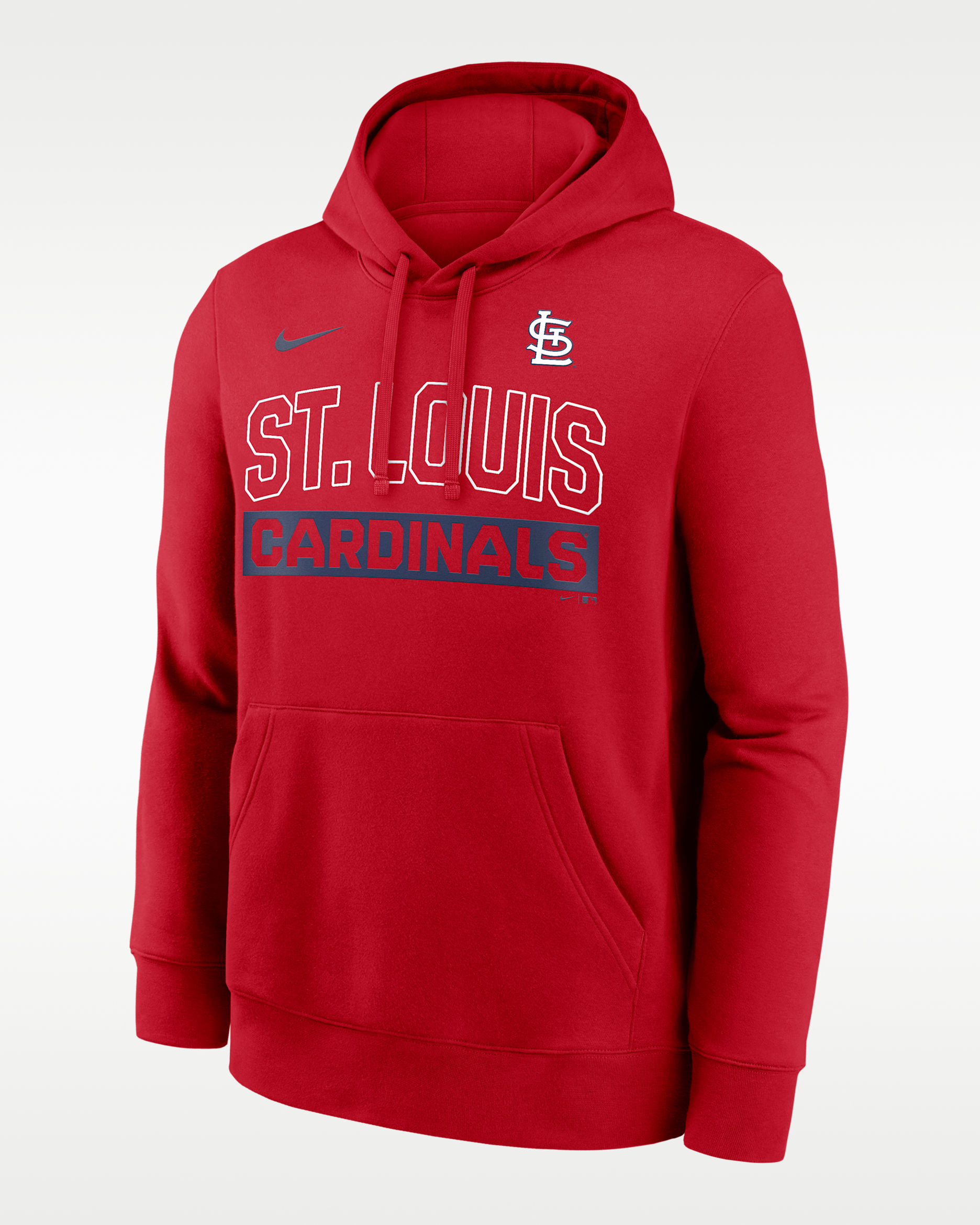 Sudadera con gorro sin cierre Nike de la MLB para hombre St. Louis ...