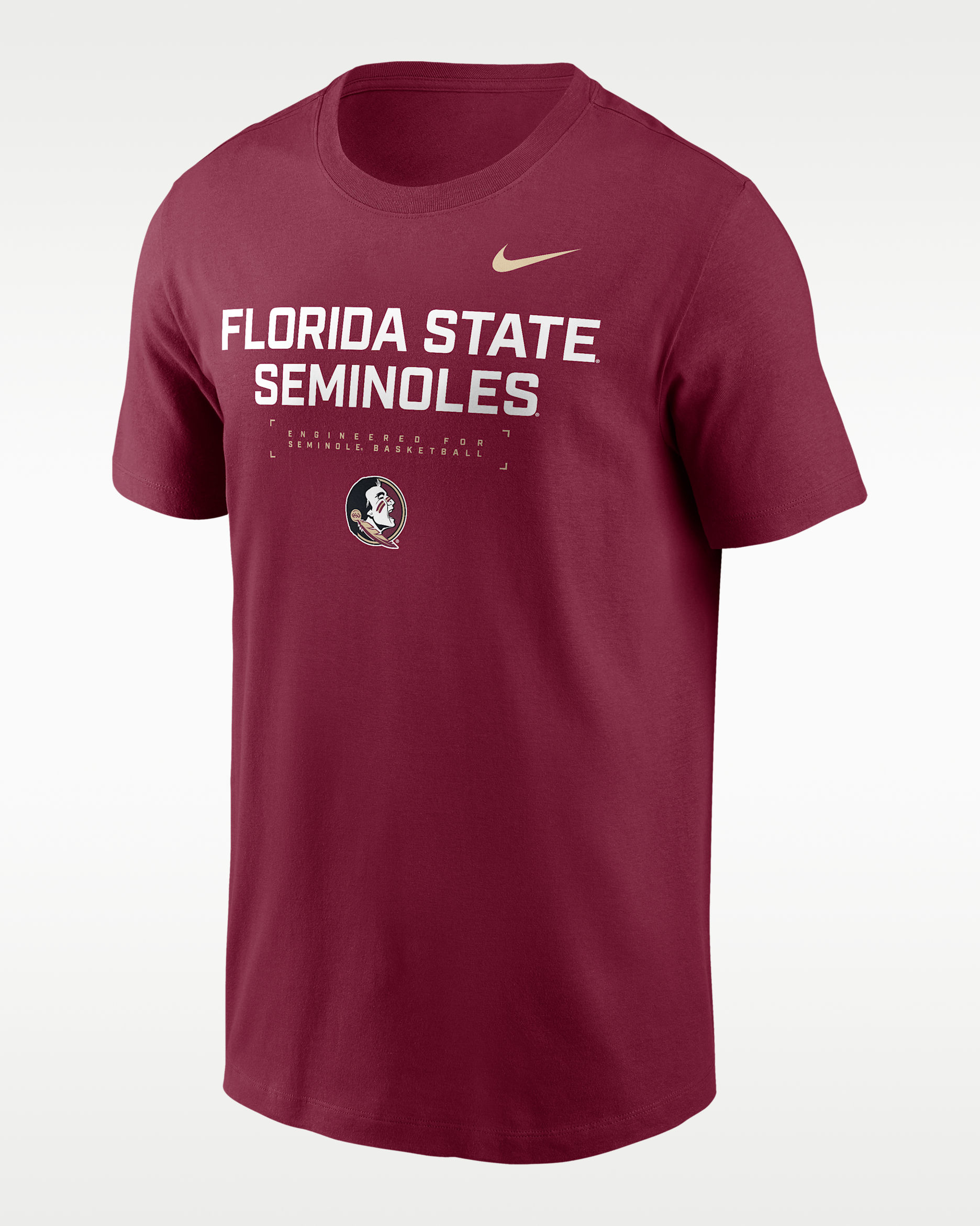 Florida State Courtside Basketball Men's Nike Dri-FIT College T-Shirt ...