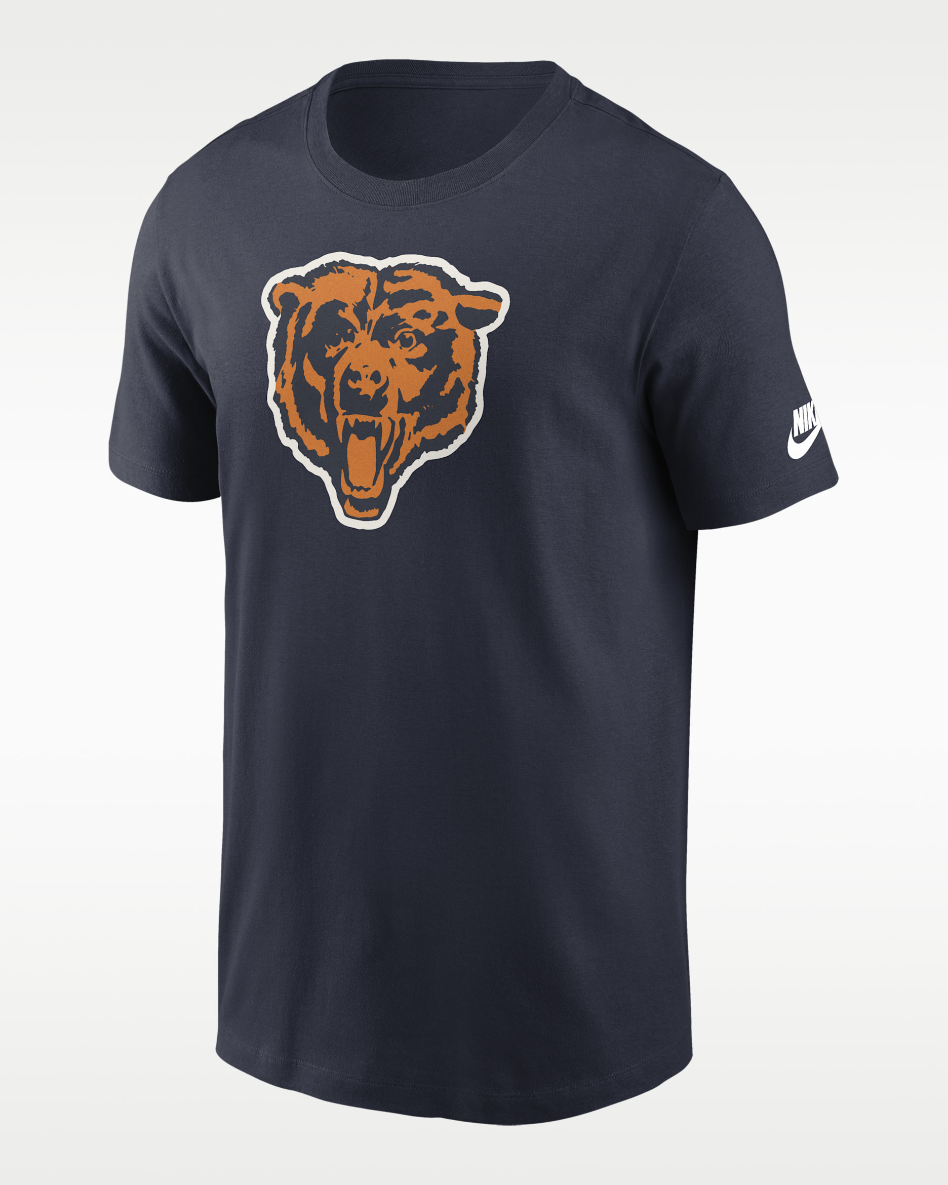 Chicago Bears Rewind Logo Essential Men's Nike NFL T-Shirt. Nike.com