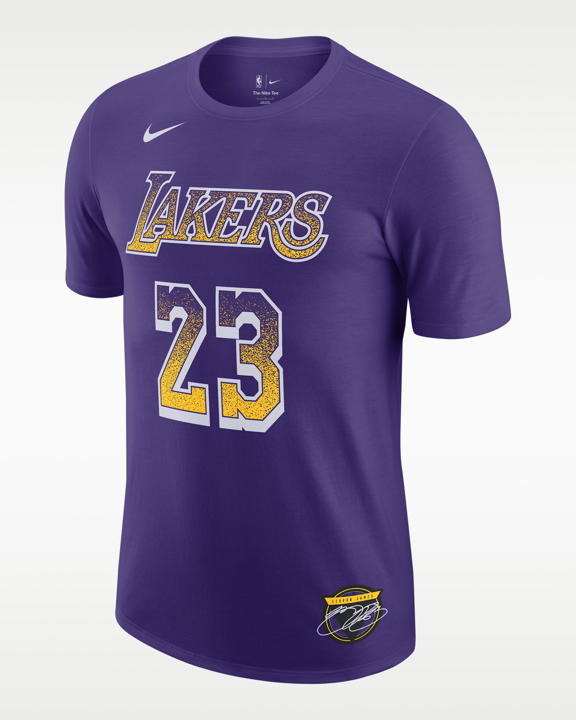 LeBron James Los Angeles Lakers Select Series Men's Nike NBA T-Shirt ...