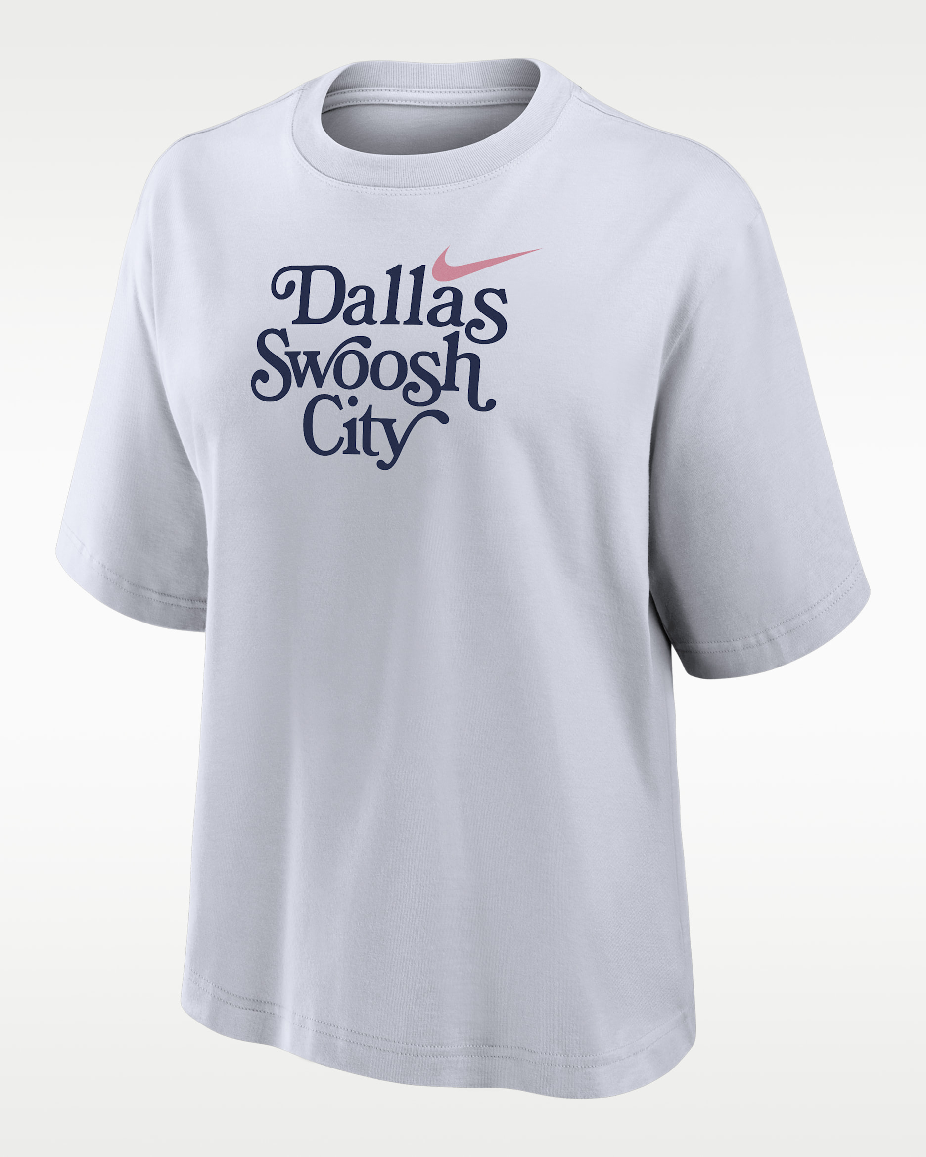 Nike Swoosh Cities Dallas Women's Short-Sleeve Boxy T-Shirt. Nike.com
