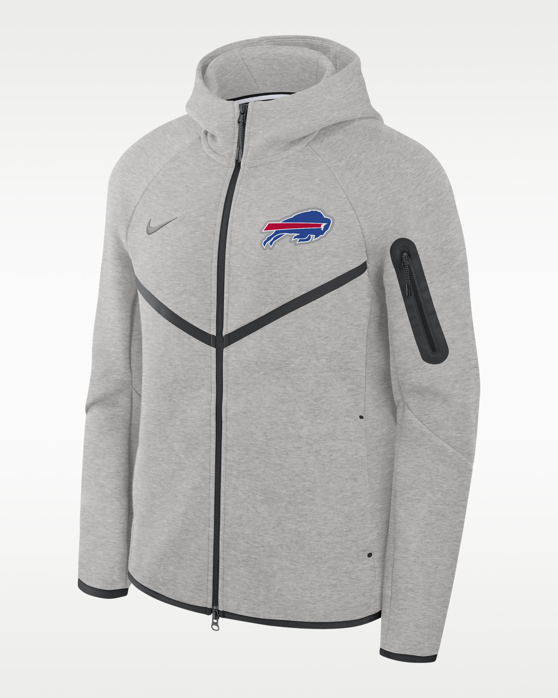 Chamarra con gorro de cierre completo Nike Tech Fleece Windrunner de la ...