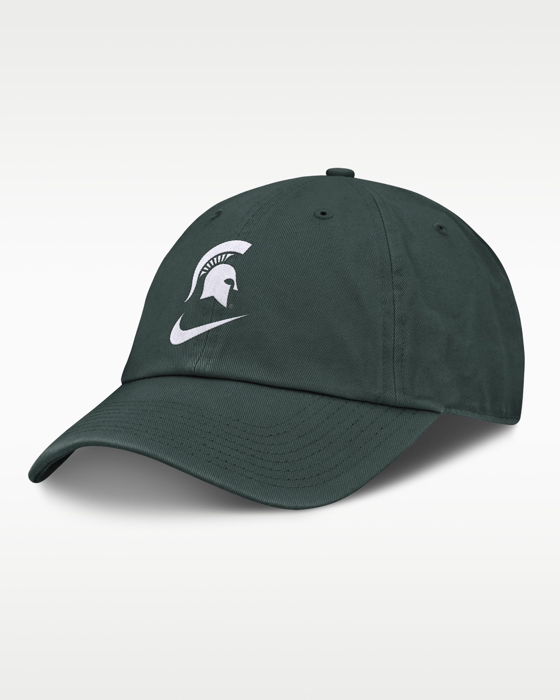 Gorra universitaria Nike ajustable para hombre Michigan State Primetime ...