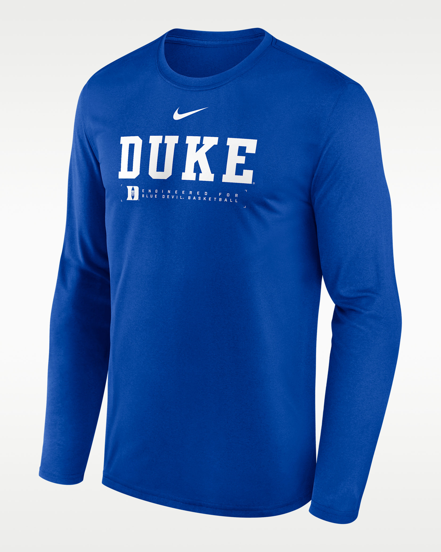 Playera universitaria de manga larga Nike Dri-FIT para hombre Duke ...