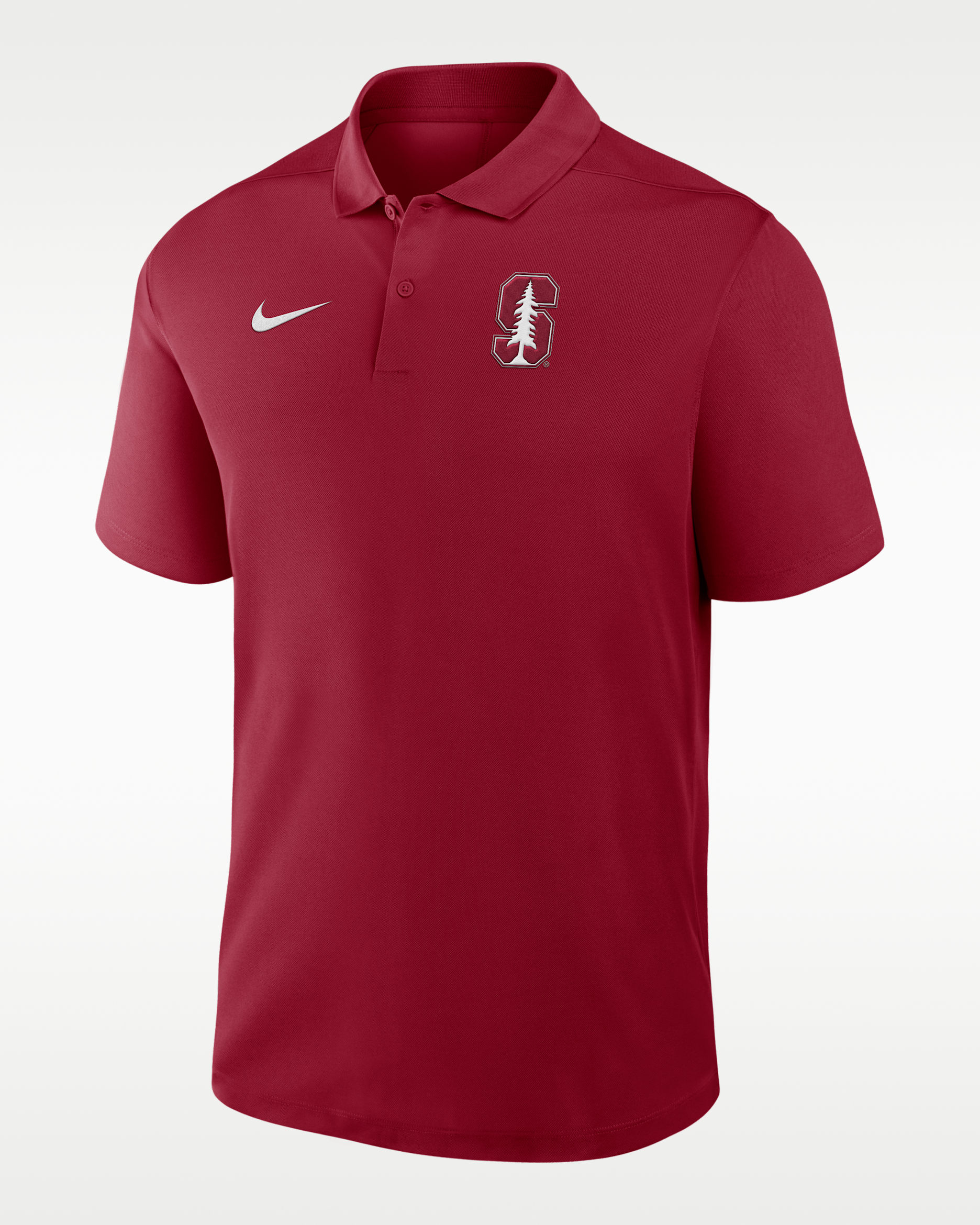 Stanford Primetime Victory Primary Logo Men's Nike Dri-FIT College Polo ...