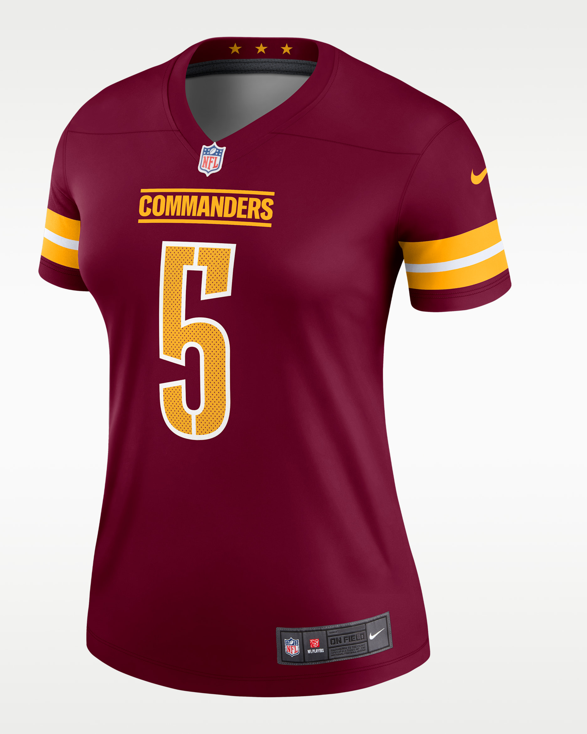 Jayden Daniels Washington Commanders Women's Nike Dri-FIT NFL Legend ...