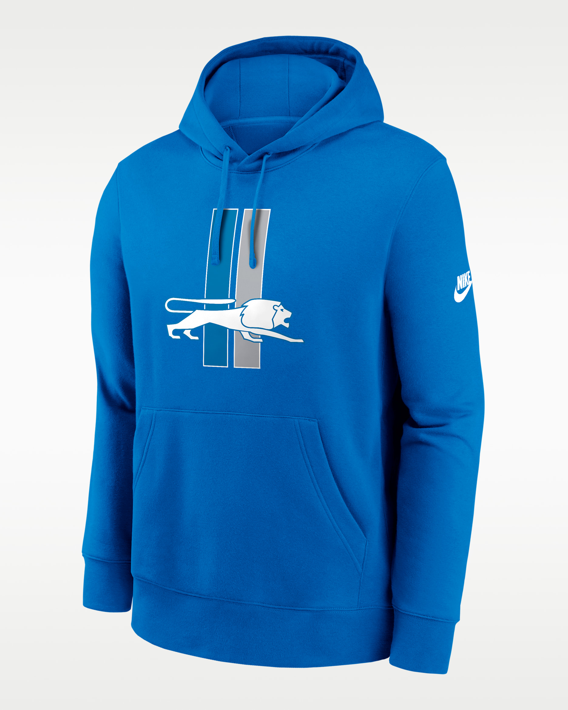 Sudadera con gorro sin cierre Nike de la NFL para hombre Detroit Lions ...