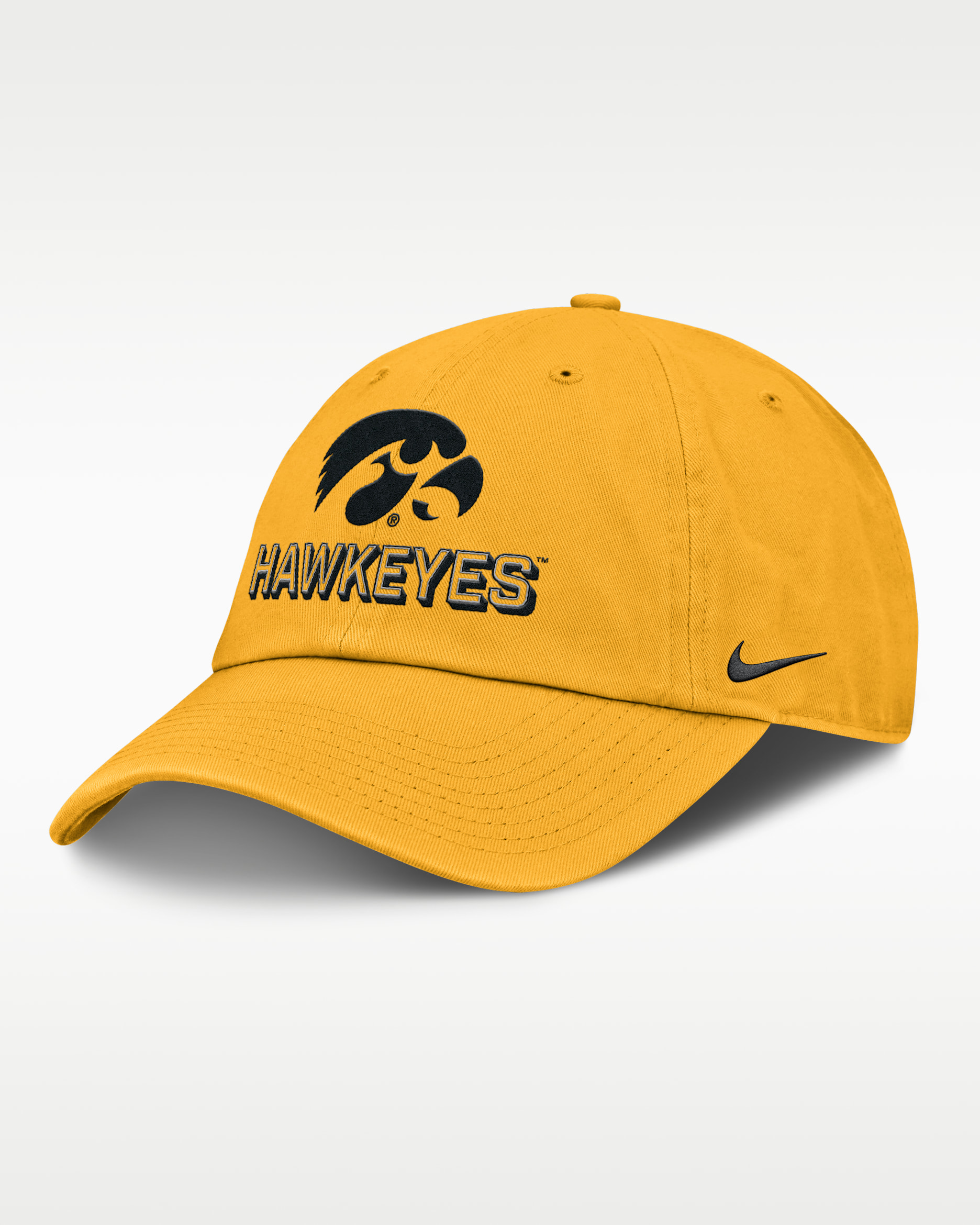Gorra universitaria Nike ajustable para hombre Iowa On-Field Club ...