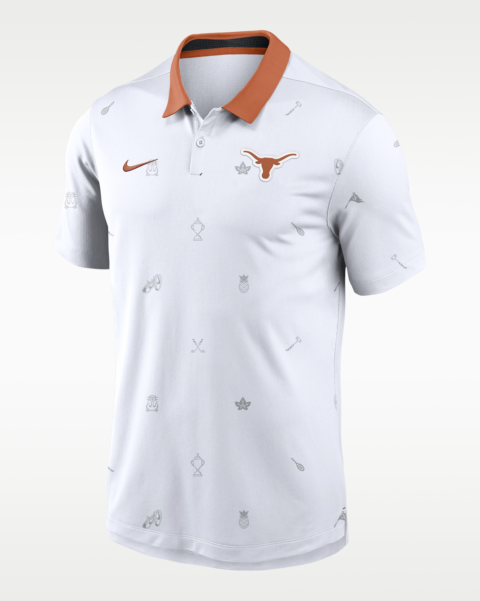 Texas Vapor Pattern Men's Nike Dri-FIT College Polo. Nike.com