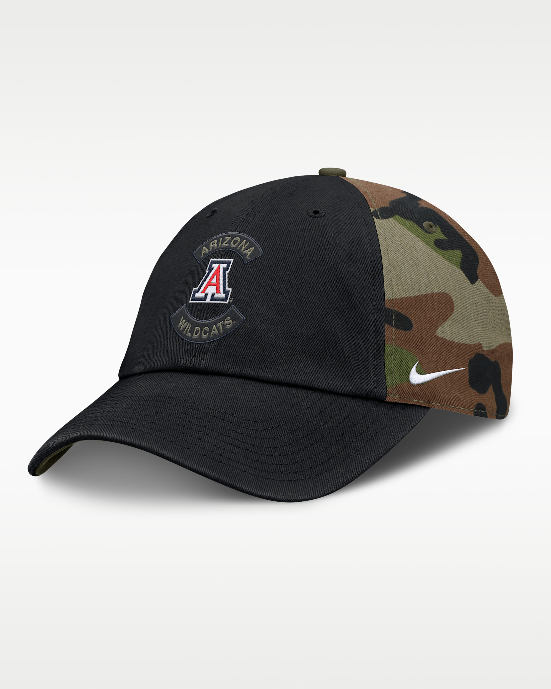 Gorra universitaria ajustable Nike para hombre Arizona 2025 Military ...