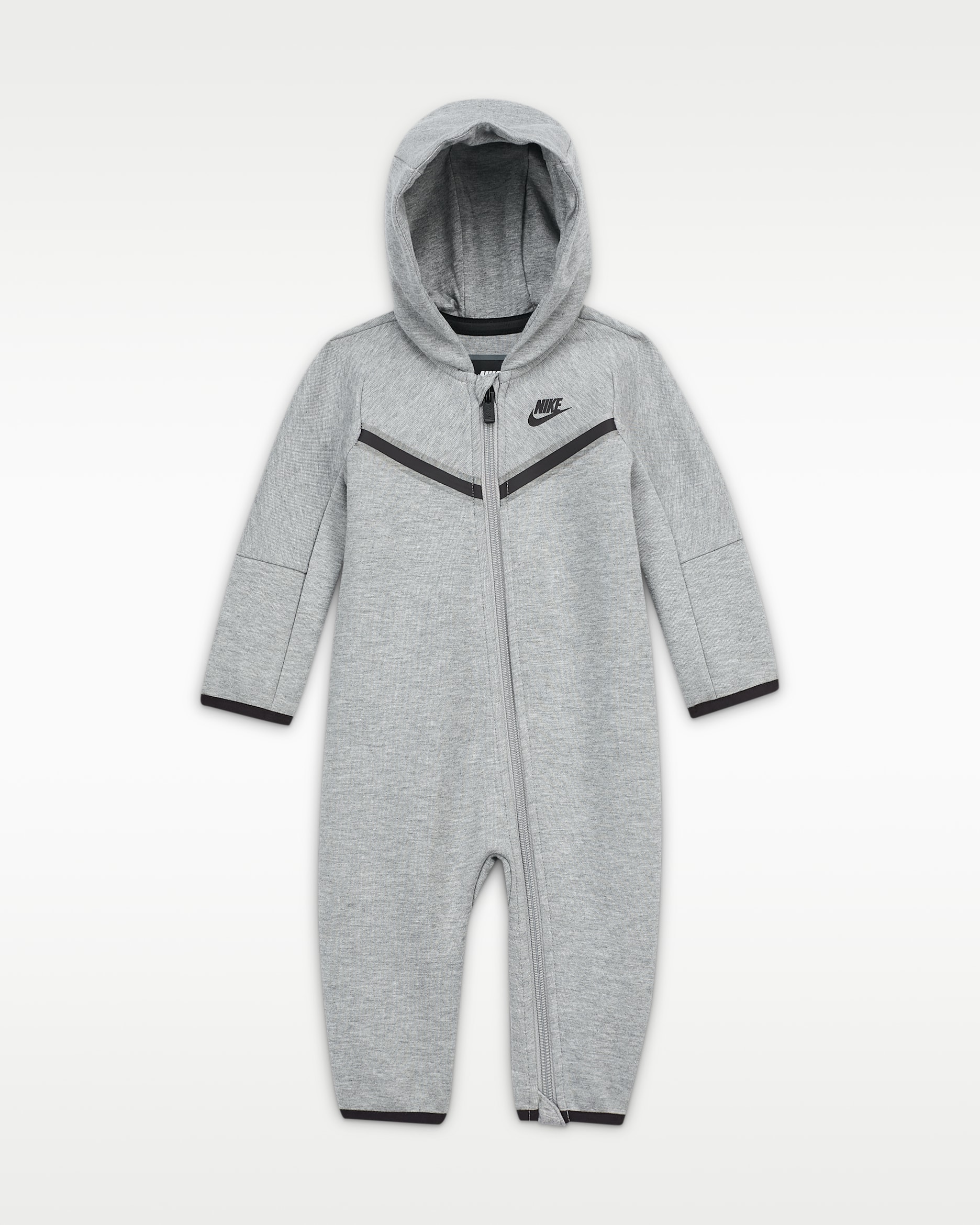 Nike Sportswear Tech Fleece Coverall met rits voor baby's (0-9 maanden ...