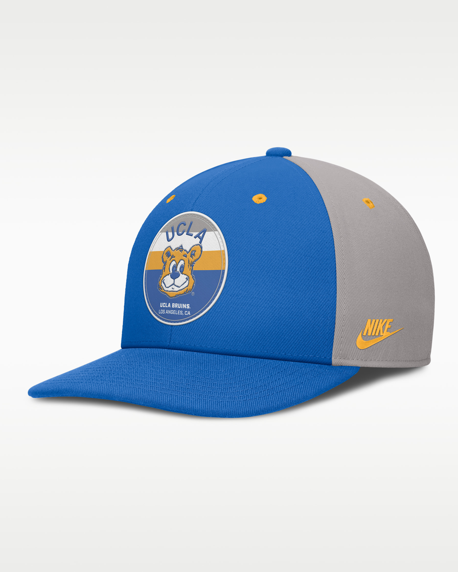 Gorra universitaria Nike Dri-FIT ajustable para hombre UCLA Athletic ...