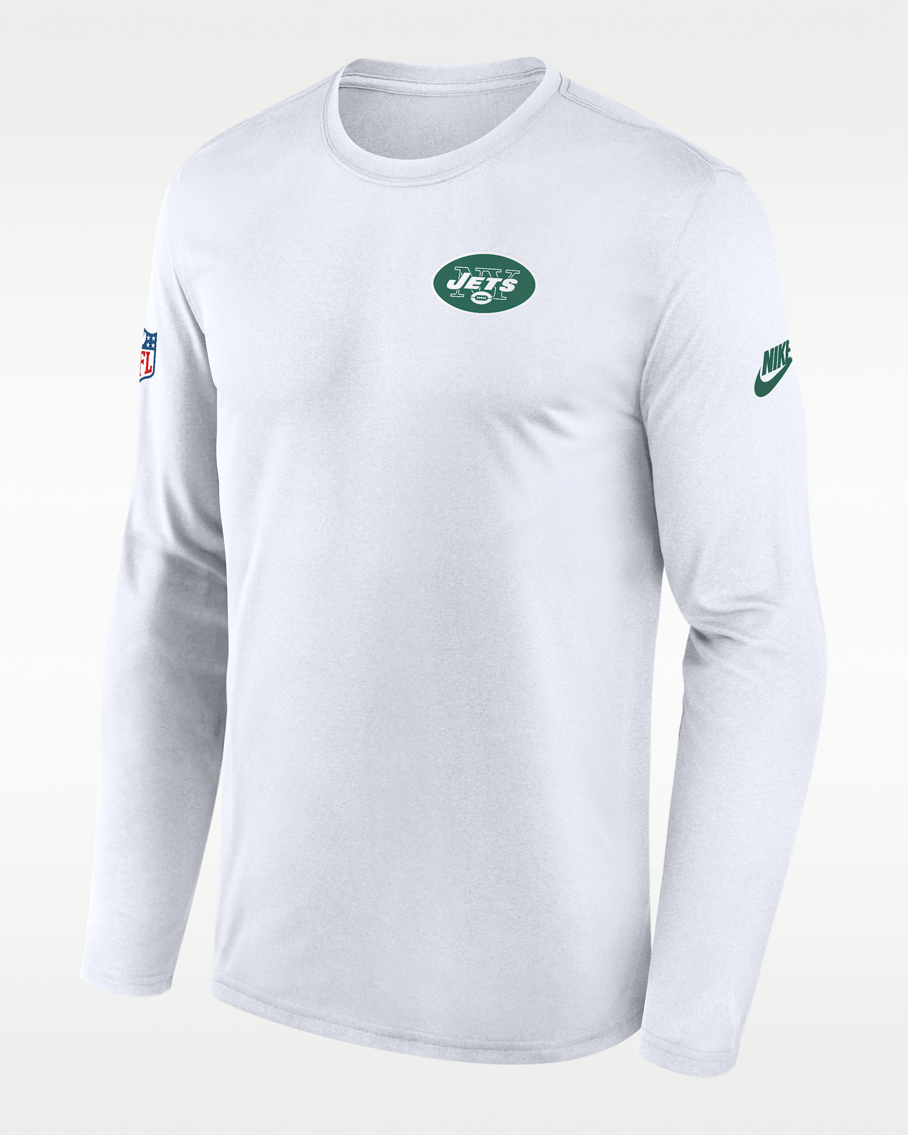 Playera de manga larga Nike Dri-FIT de la NFL para hombre New York Jets ...