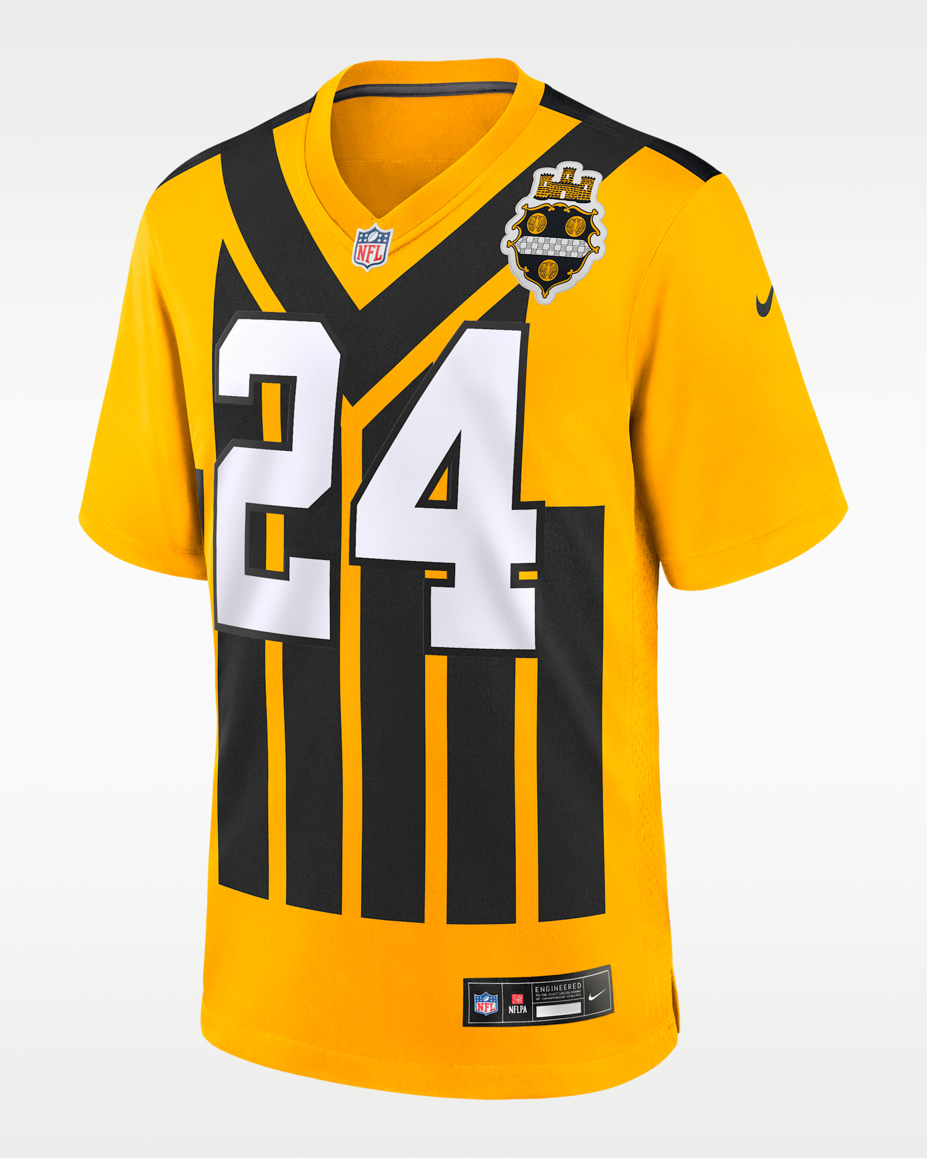 Jersey Nike de la NFL Game para hombre Joey Porter Jr. Pittsburgh ...