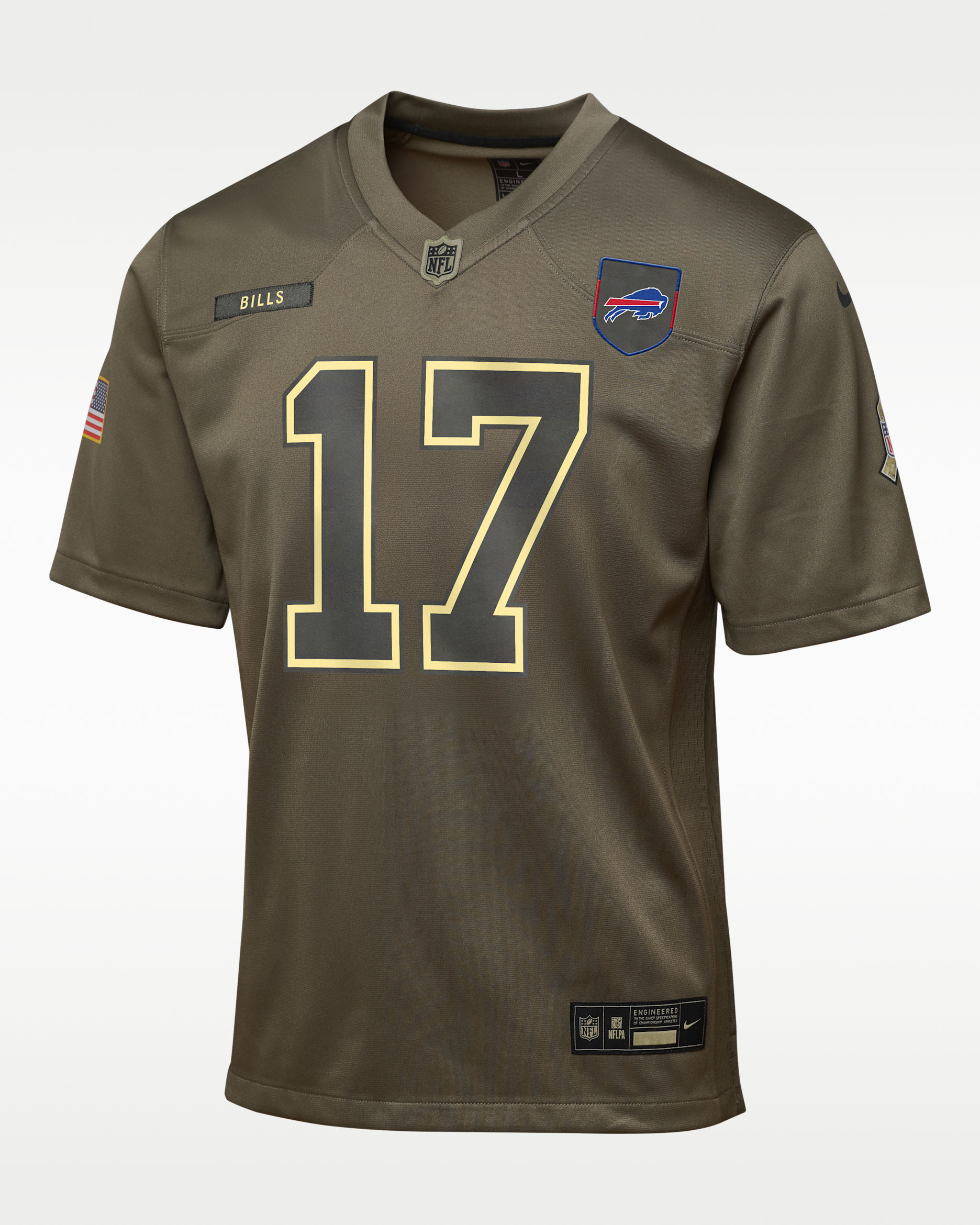 Jersey para niños talla grande Nike de la NFL Game de Josh Allen de los ...