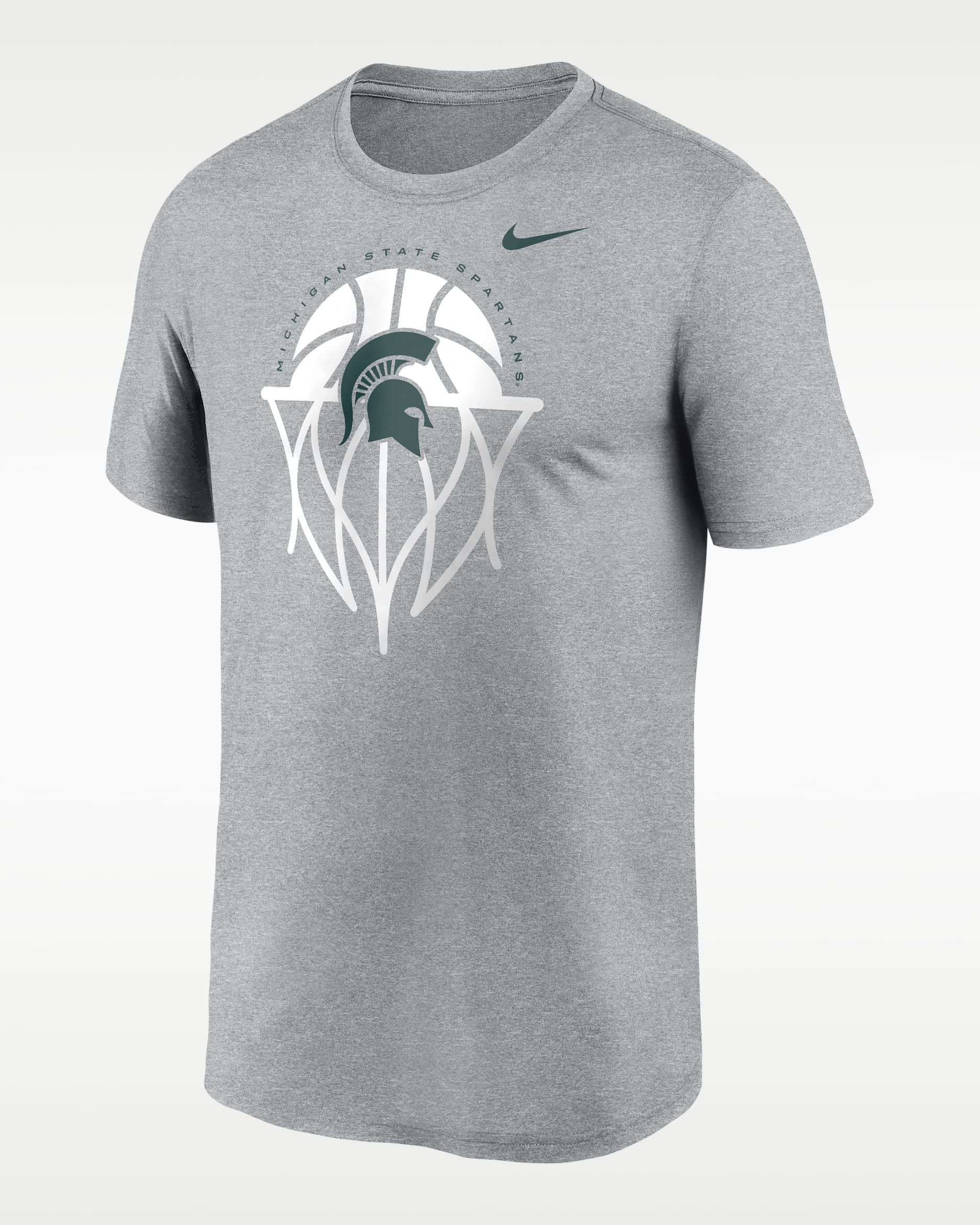 Michigan State Legend Basketball Icon Men's Nike Dri-FIT College T ...
