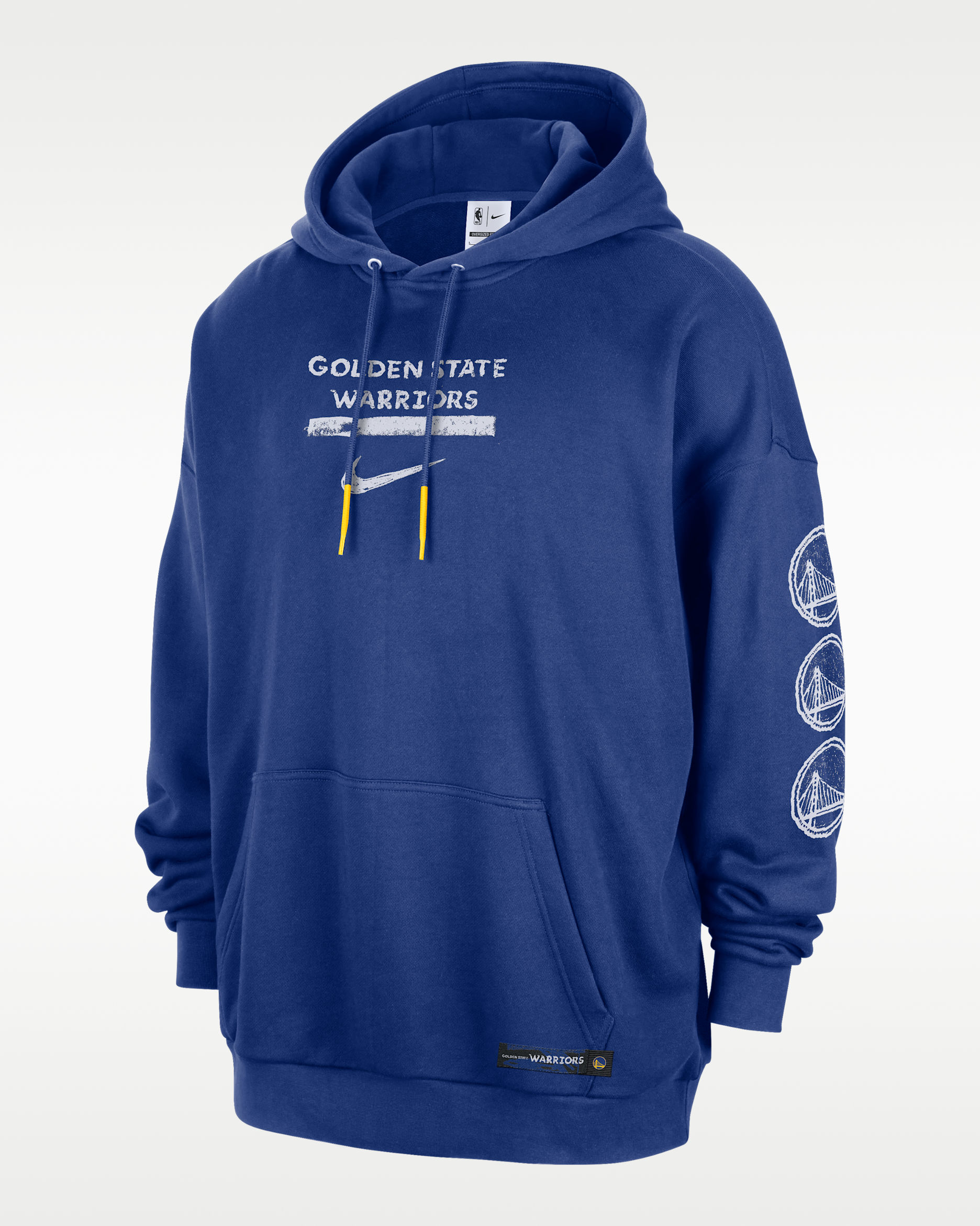 Sweat à capuche Jordan NBA Club Premium Golden State Warriors Courtside ...