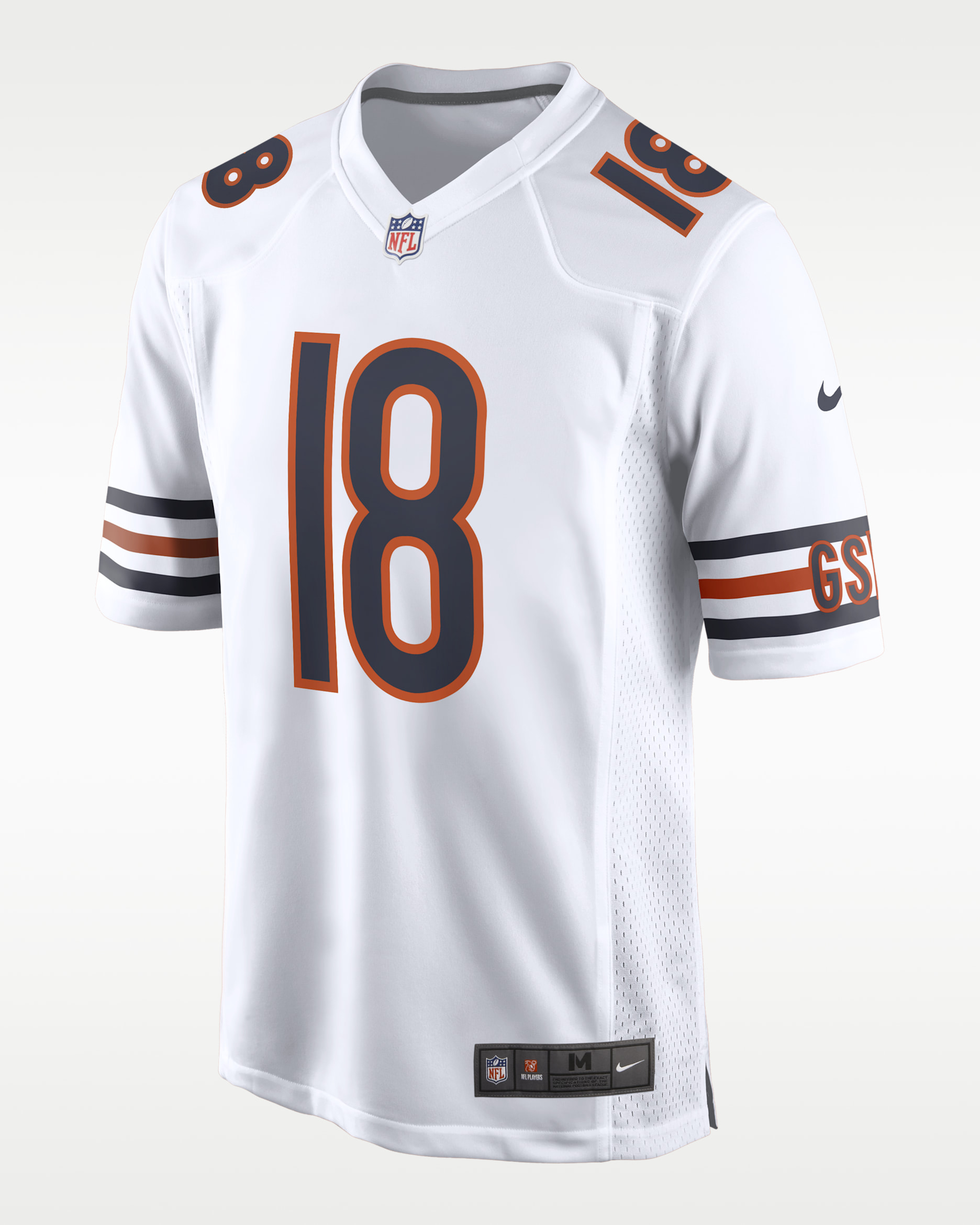 Caleb Williams Chicago Bears Men's Nike NFL Game Jersey. Nike.com