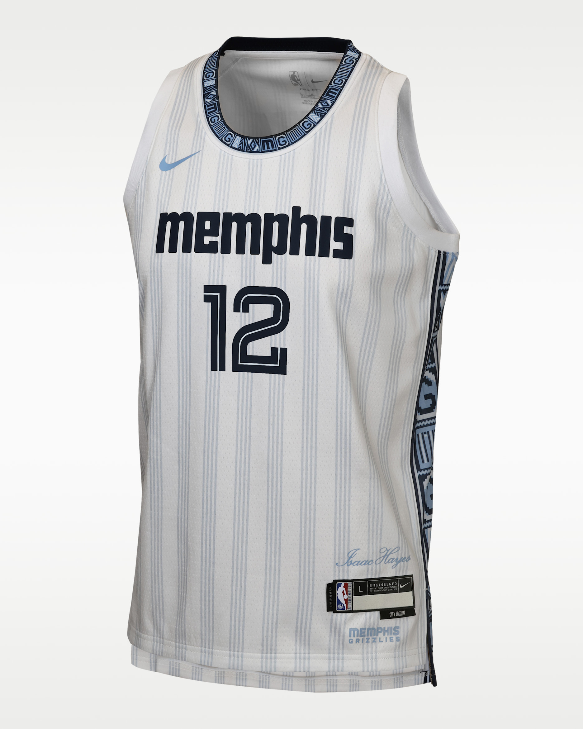 Ja Morant Memphis Grizzlies City Edition Big Kids' Nike NBA Swingman ...