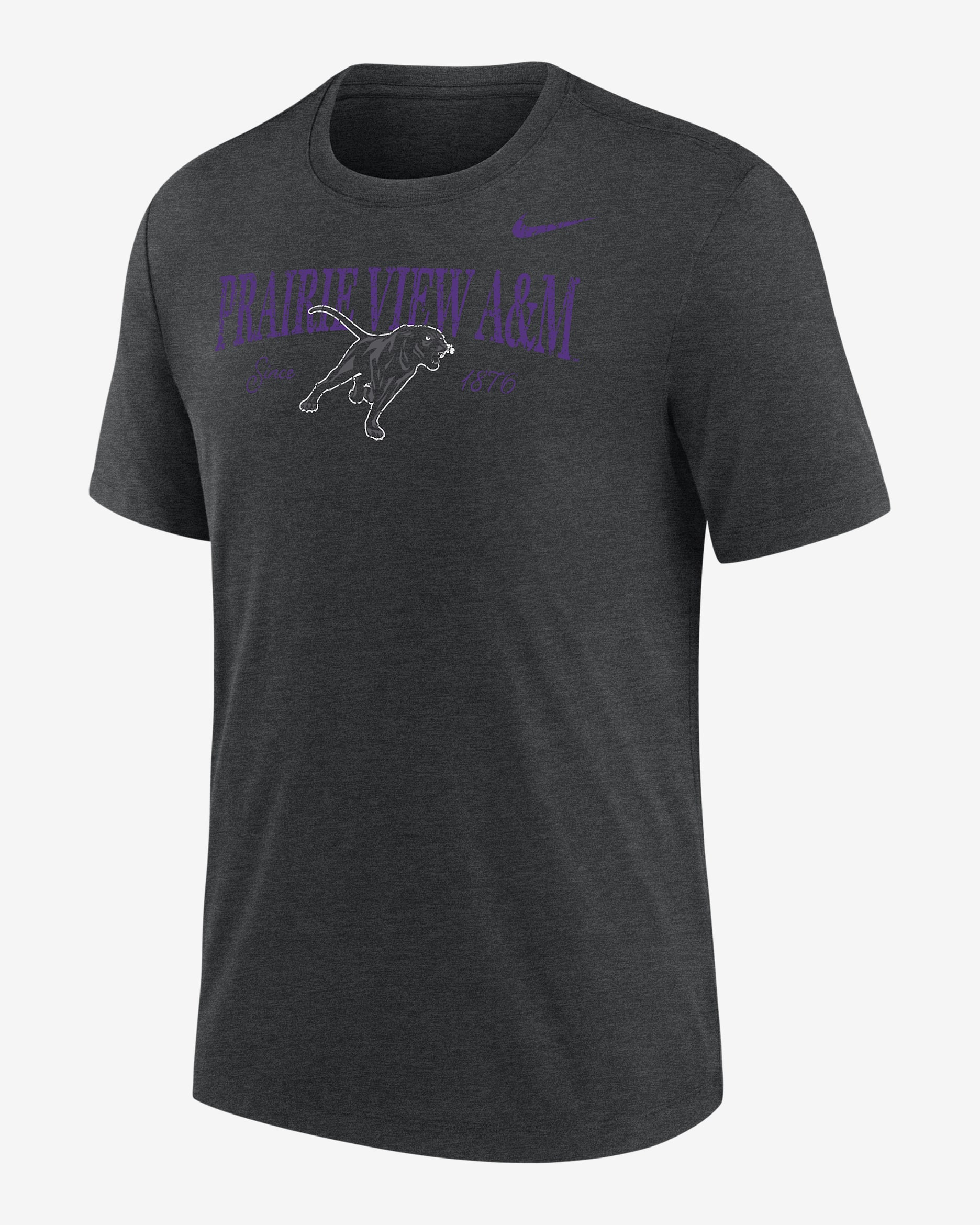 Playera de manga corta Tri-blend para hombre Nike College (Prairie View ...