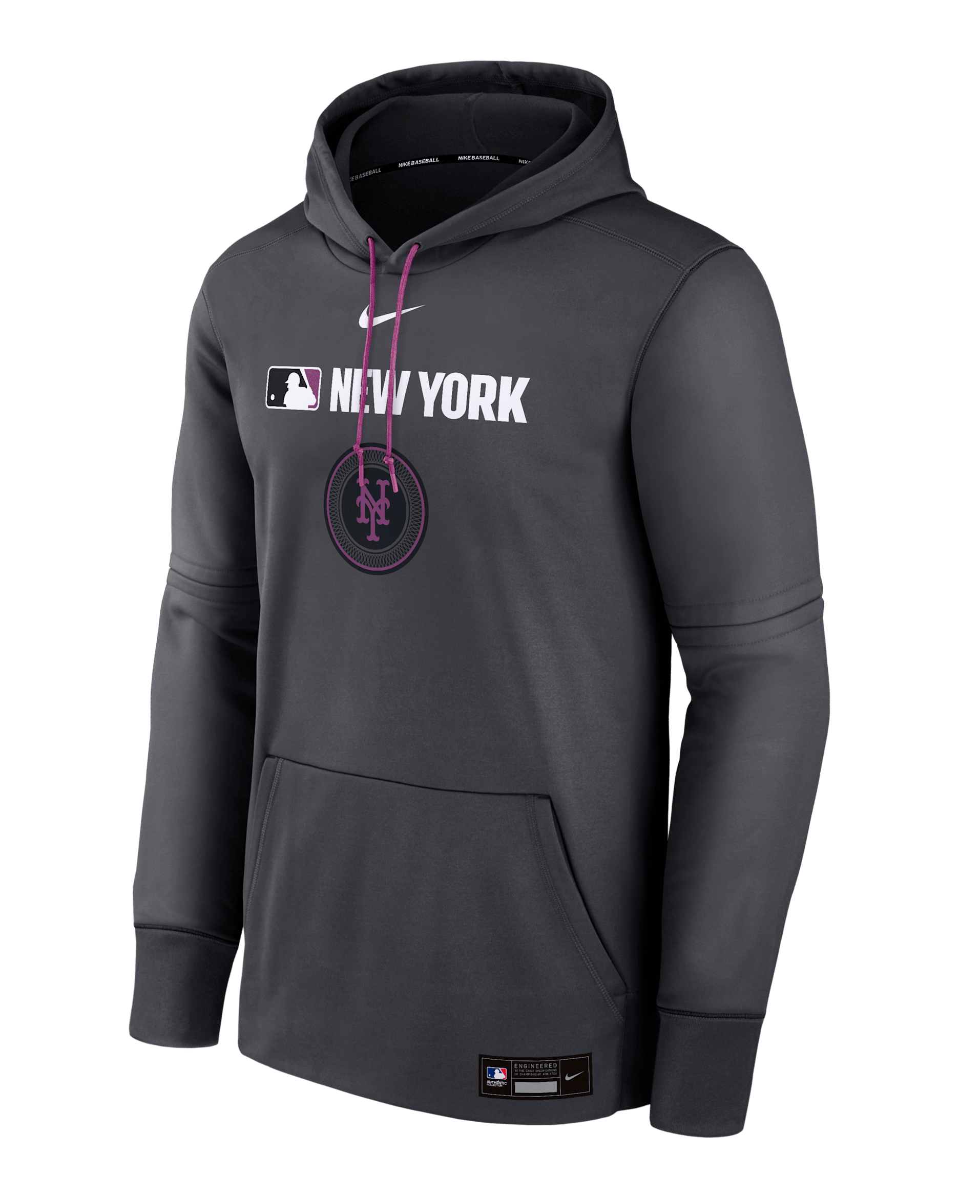New York Mets Authentic Collection City Connect Men's Nike Therma MLB ...